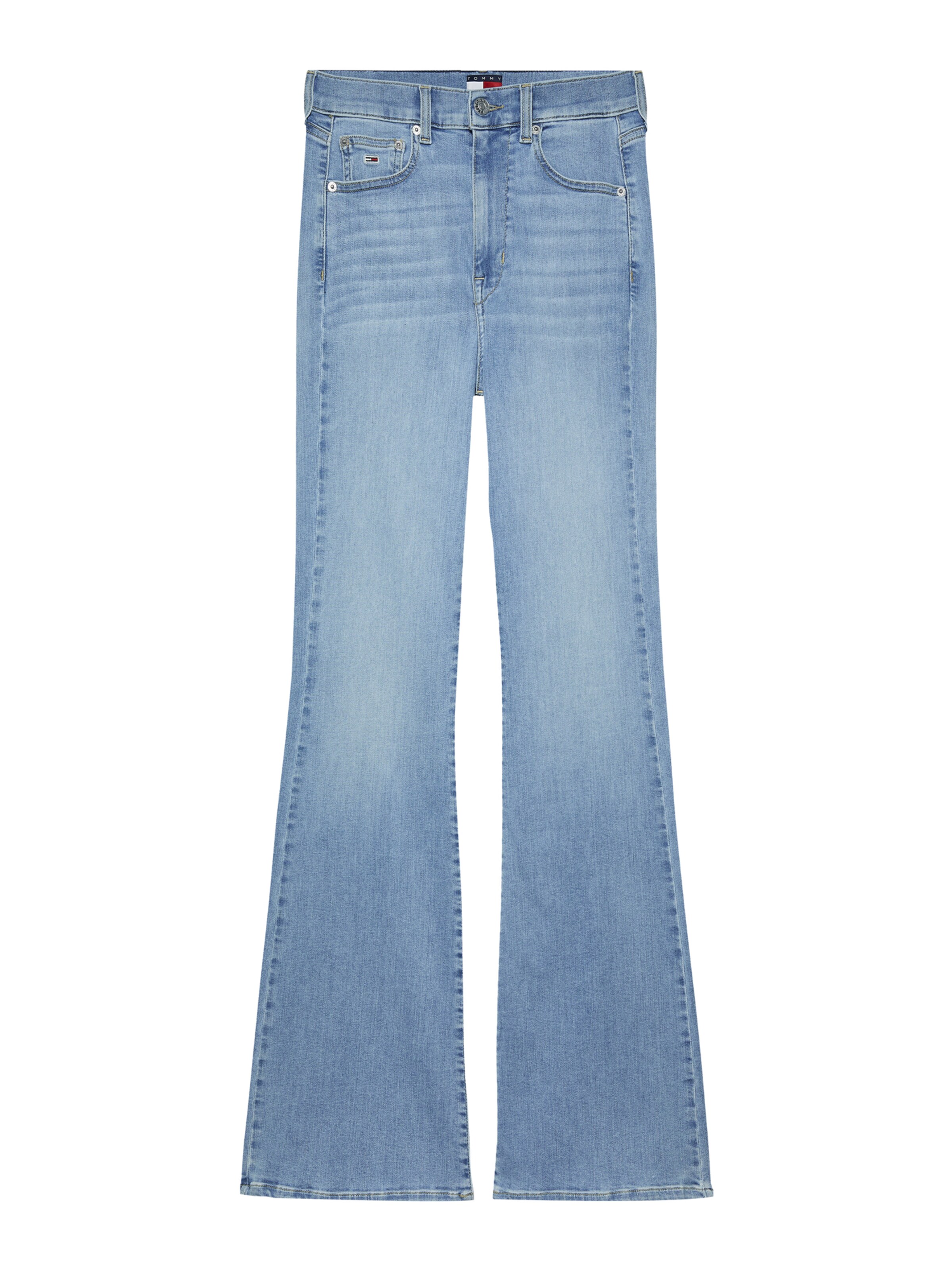 Tommy Jeans Flared Jeans 'SYLVIA' in Blue Denim | ABOUT YOU