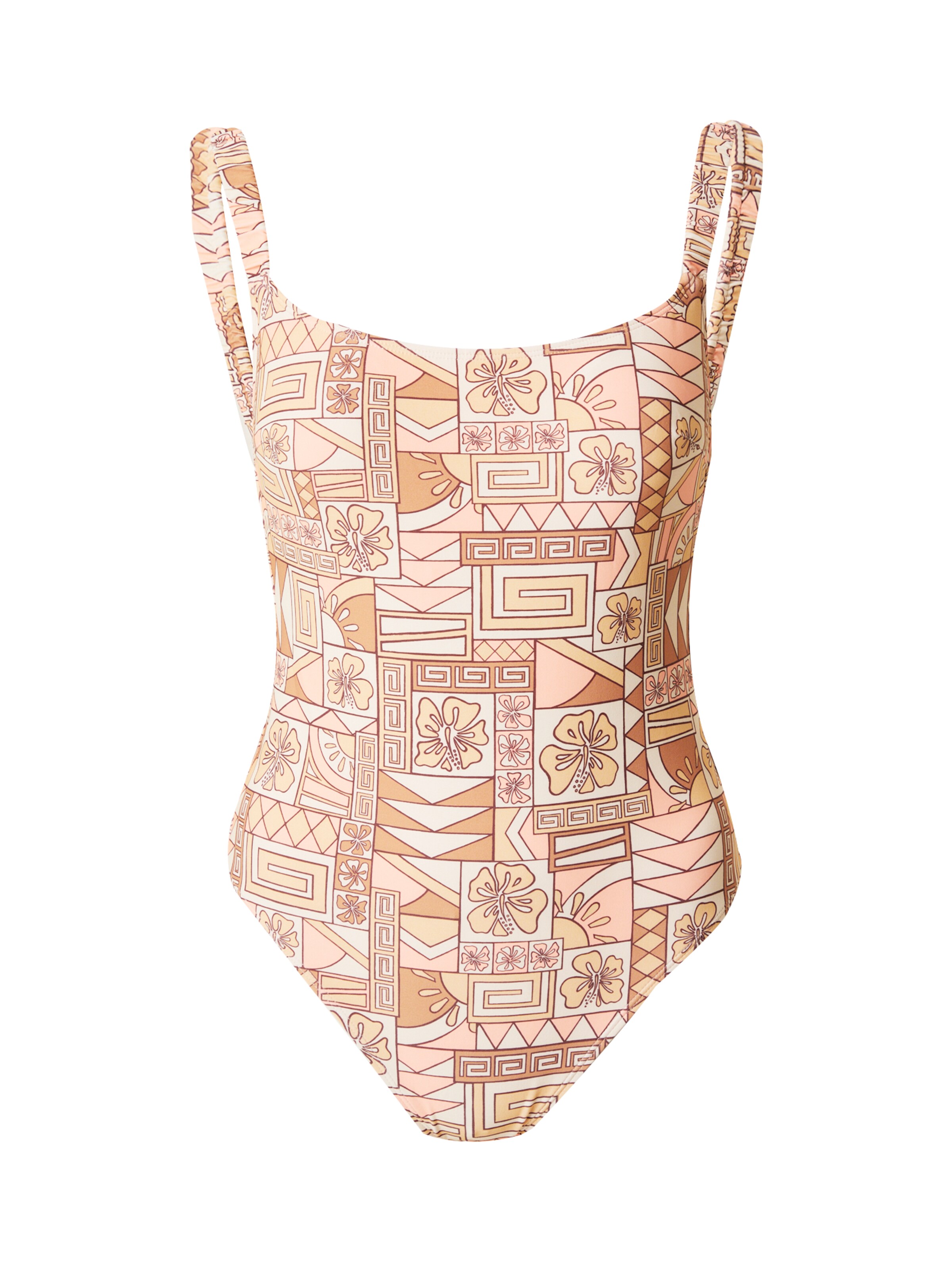 Bustier Maillot de bain 'BLOCK PARTY' RIP CURL en Beige | ABOUT YOU