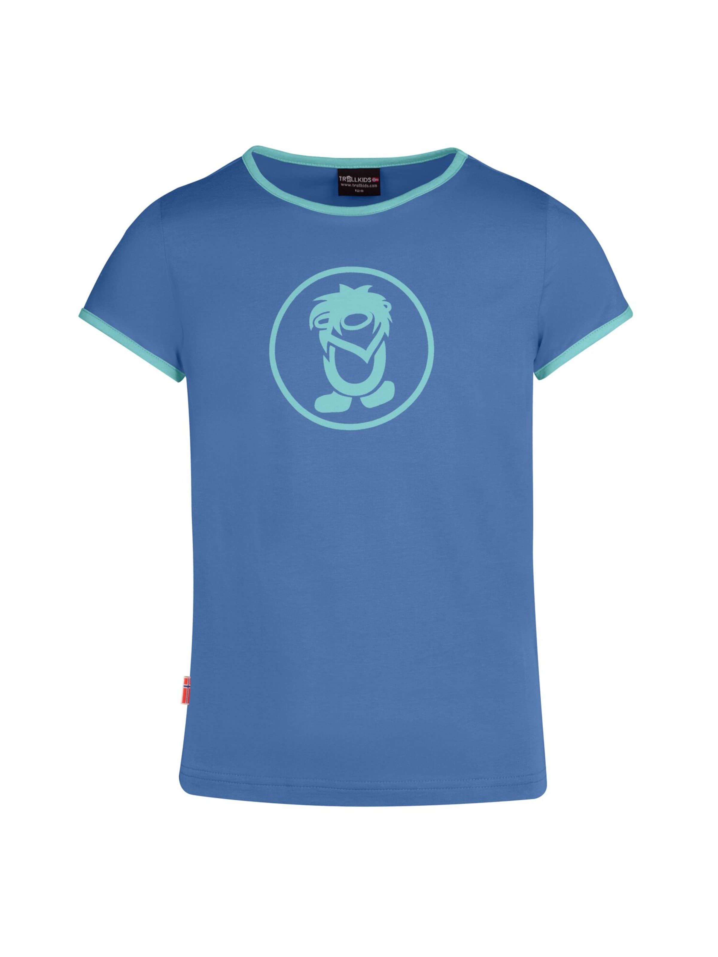 TROLLKIDS Performance Shirt in Blue Denim | ABOUT YOU