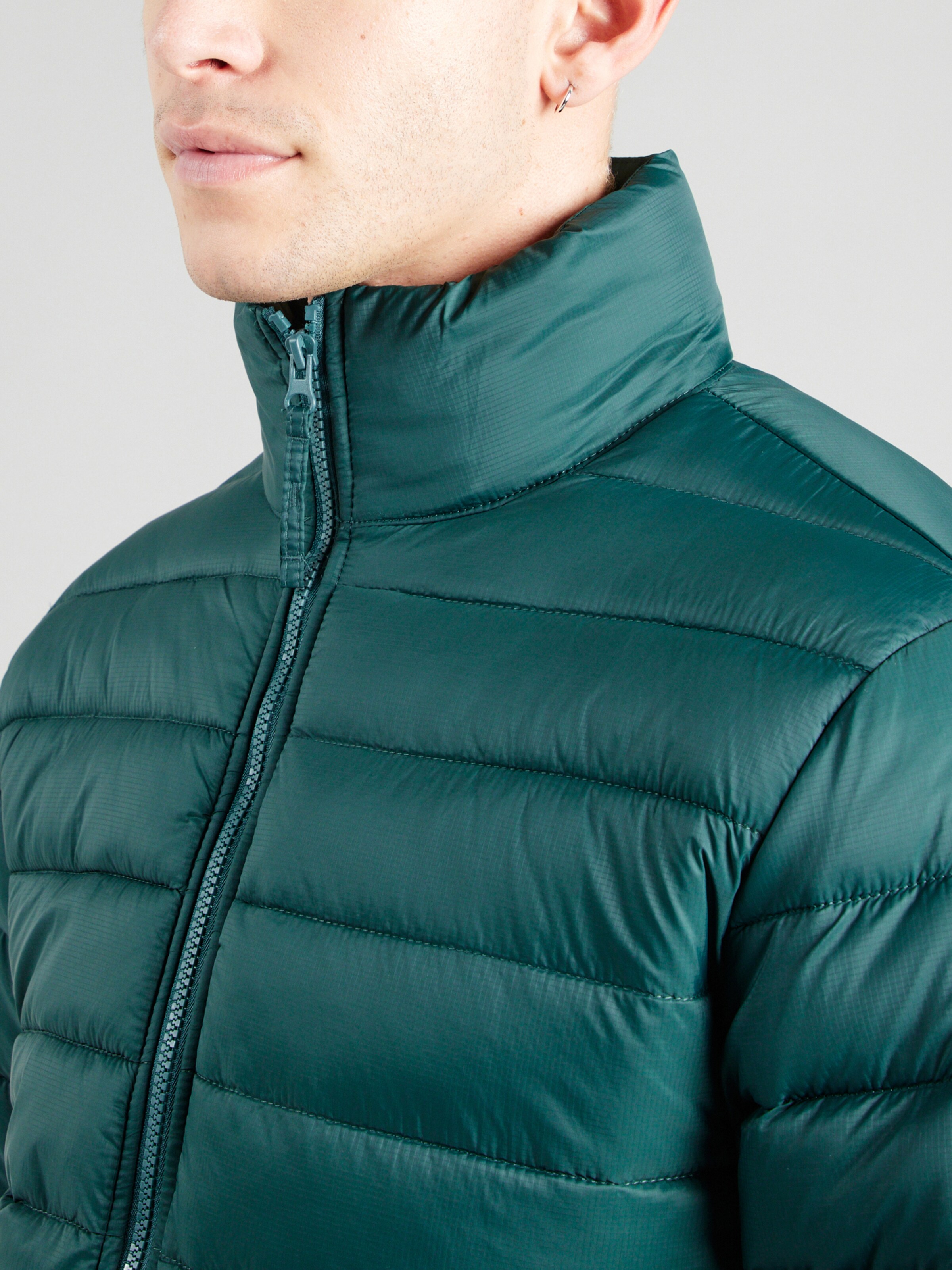 Hollister green jacket store