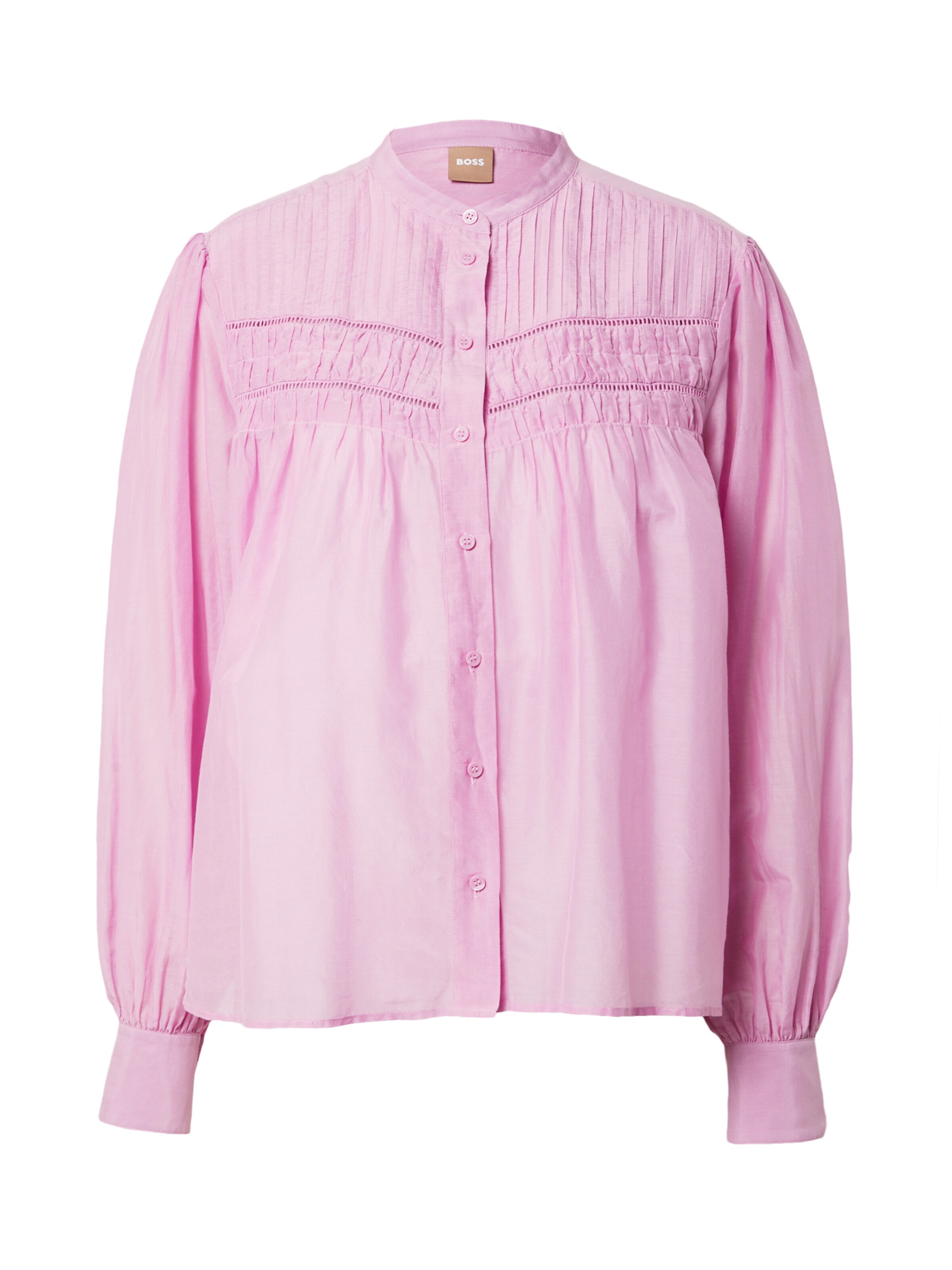 BOSS Bluse 'Bonjour' in Rosa | ABOUT YOU
