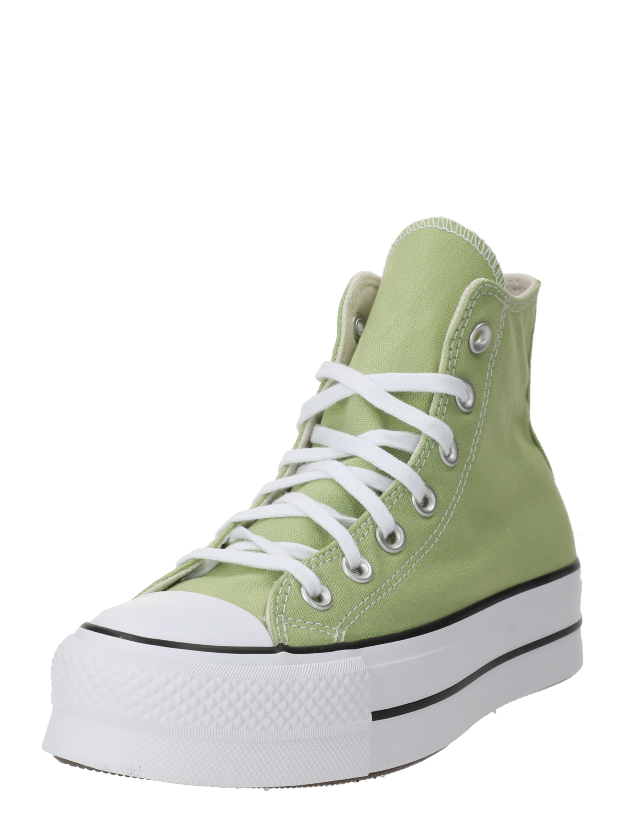 CONVERSE Sneaker înalt 'Chuck Taylor All Star Lift' pe Verde Iarbă ...