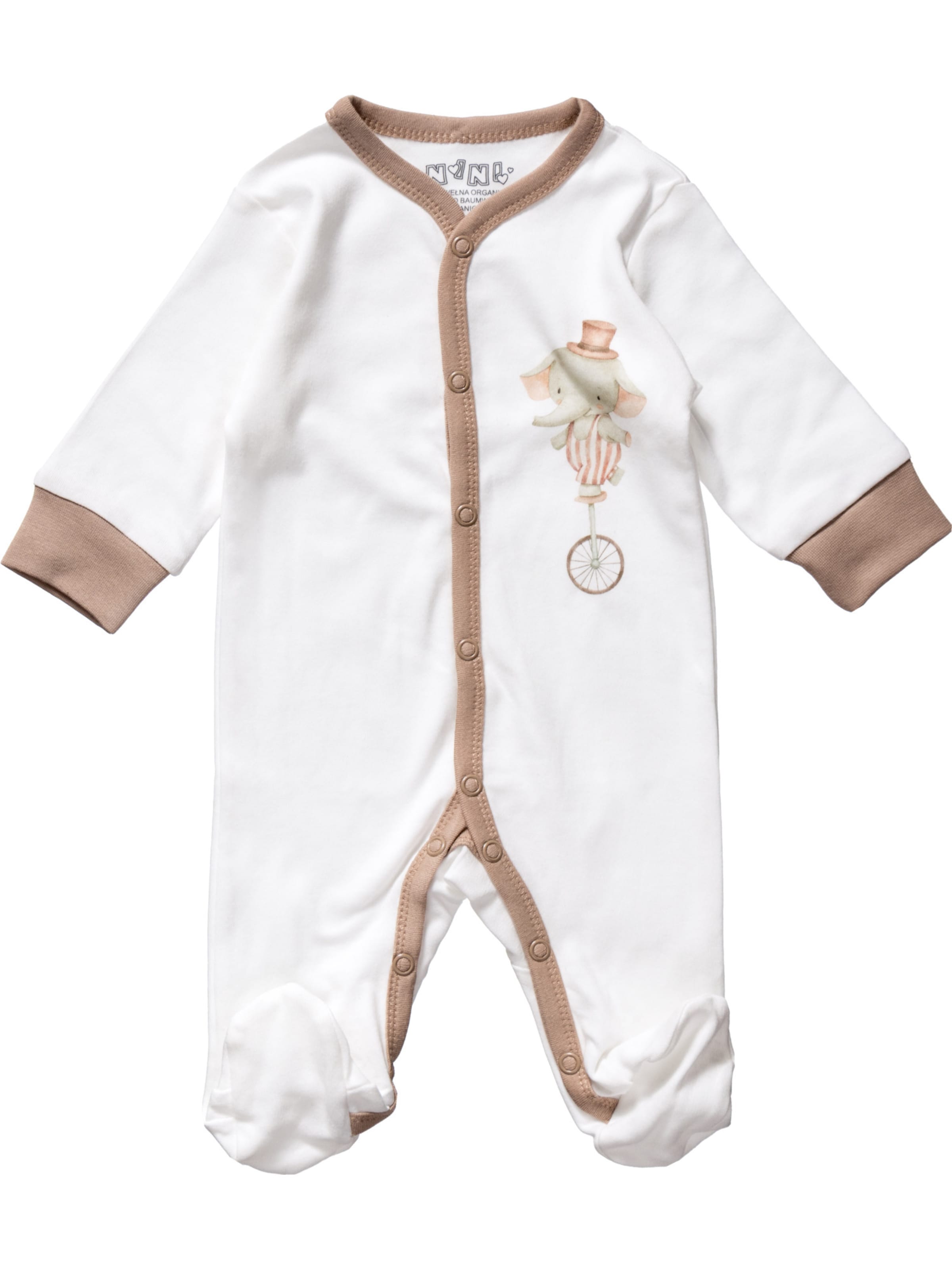 NINI Rompertje/body ' Romper ' in Wit | ABOUT YOU