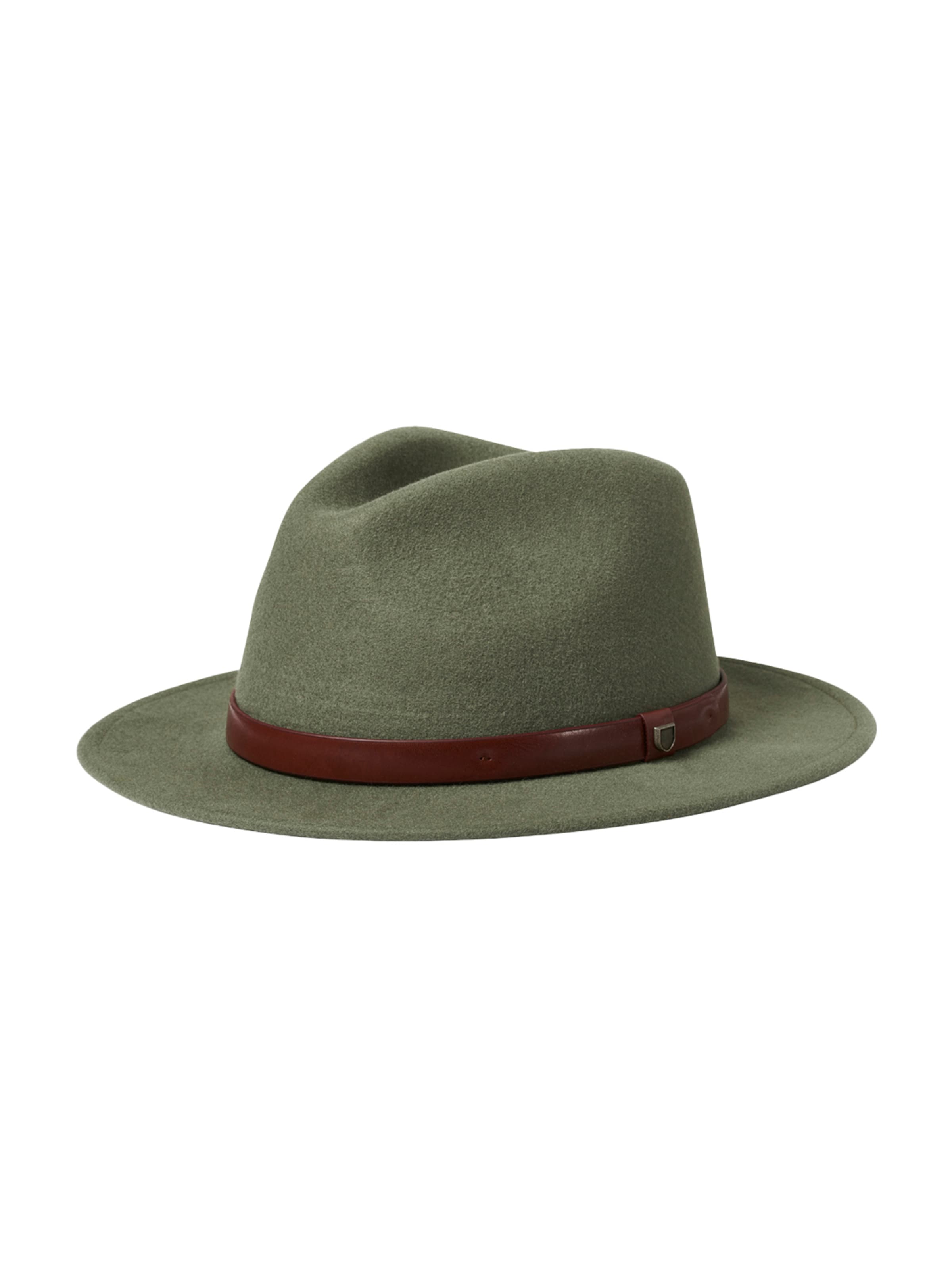 Zöld Brixton Kalap 'MESSER FEDORA' | ABOUT YOU