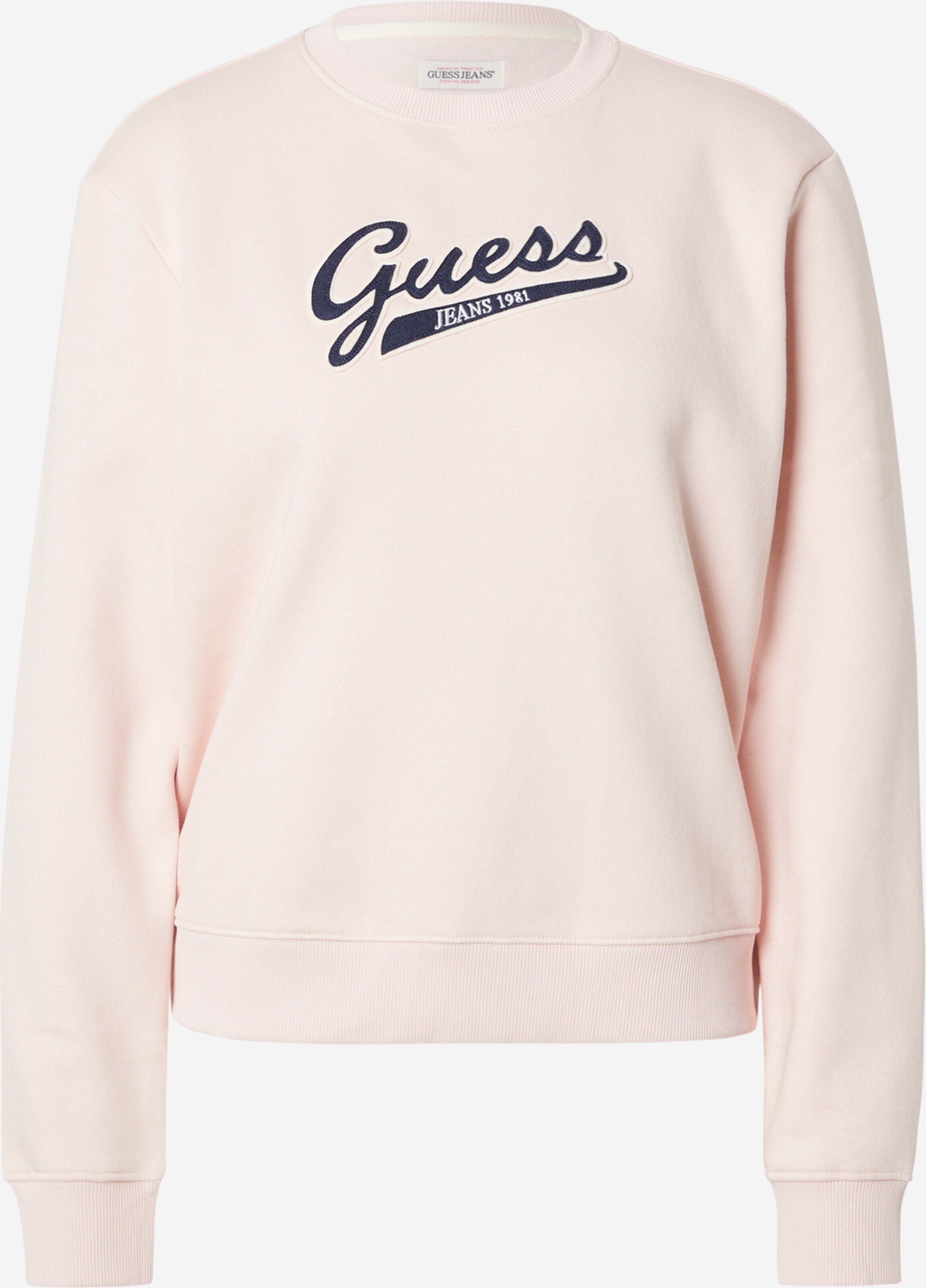 GUESS JEANS Sweatshirt in Rosa | ABOUT YOU