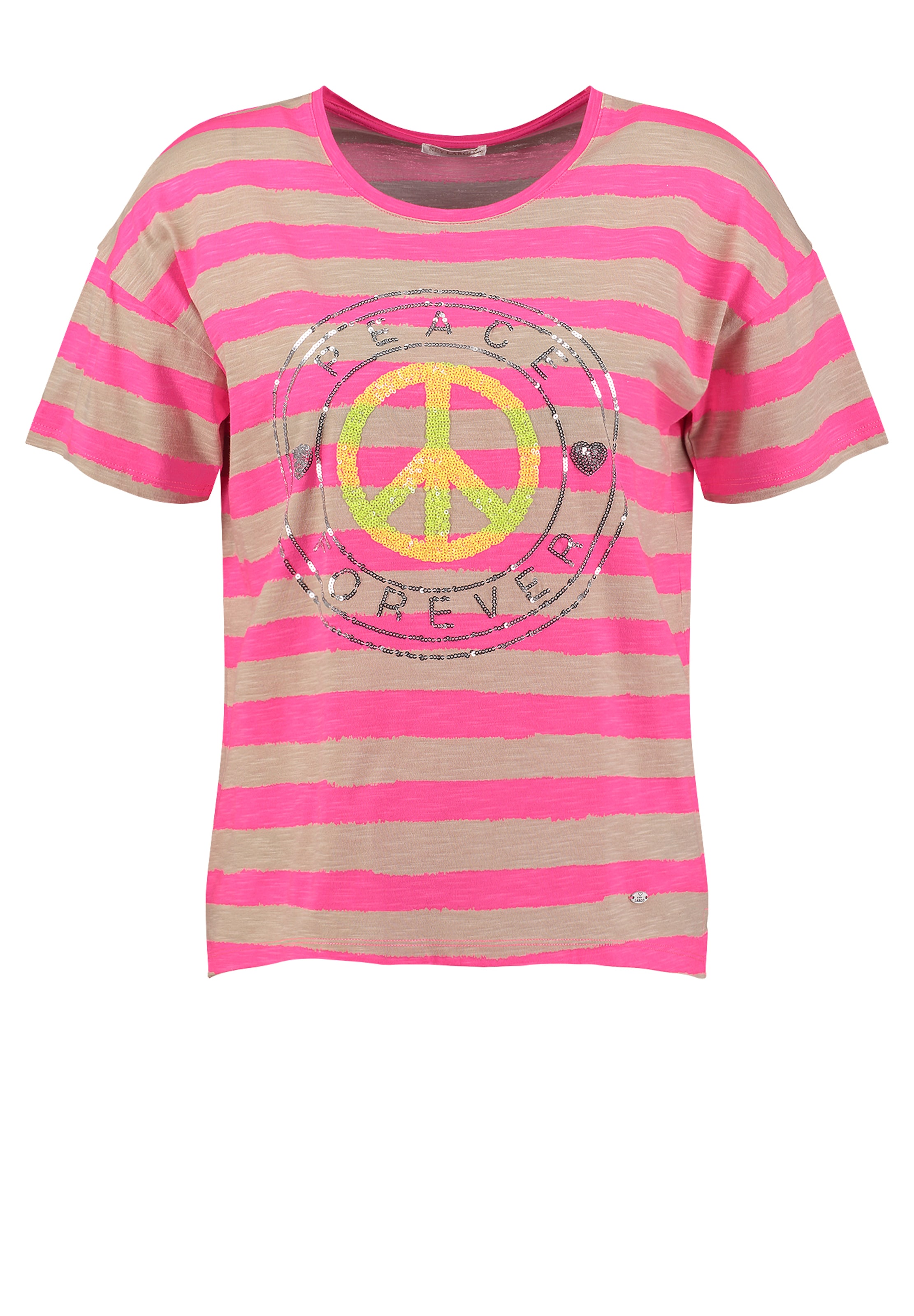 Key Largo Camisa 'SYMBOL ' em Rosa Néon | ABOUT YOU