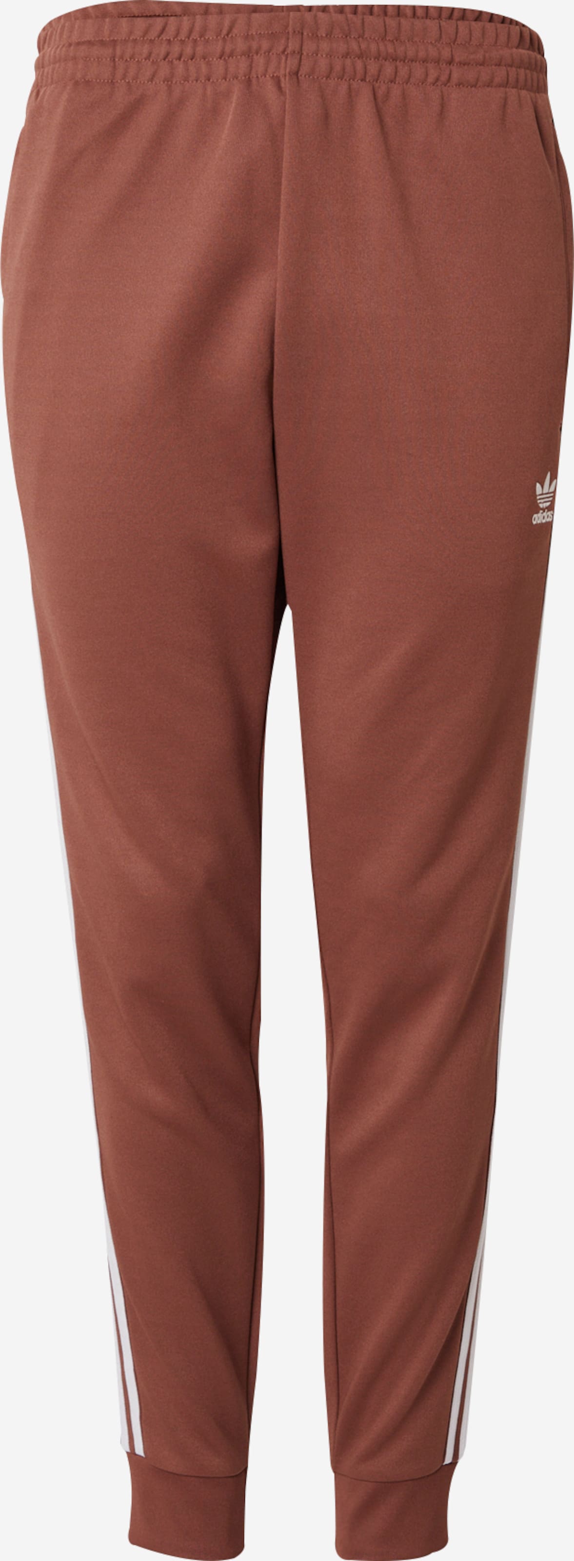 ADIDAS ORIGINALS Zúžený Kalhoty 'Adicolor Classics Sst' (Rezavě Hnědá ...