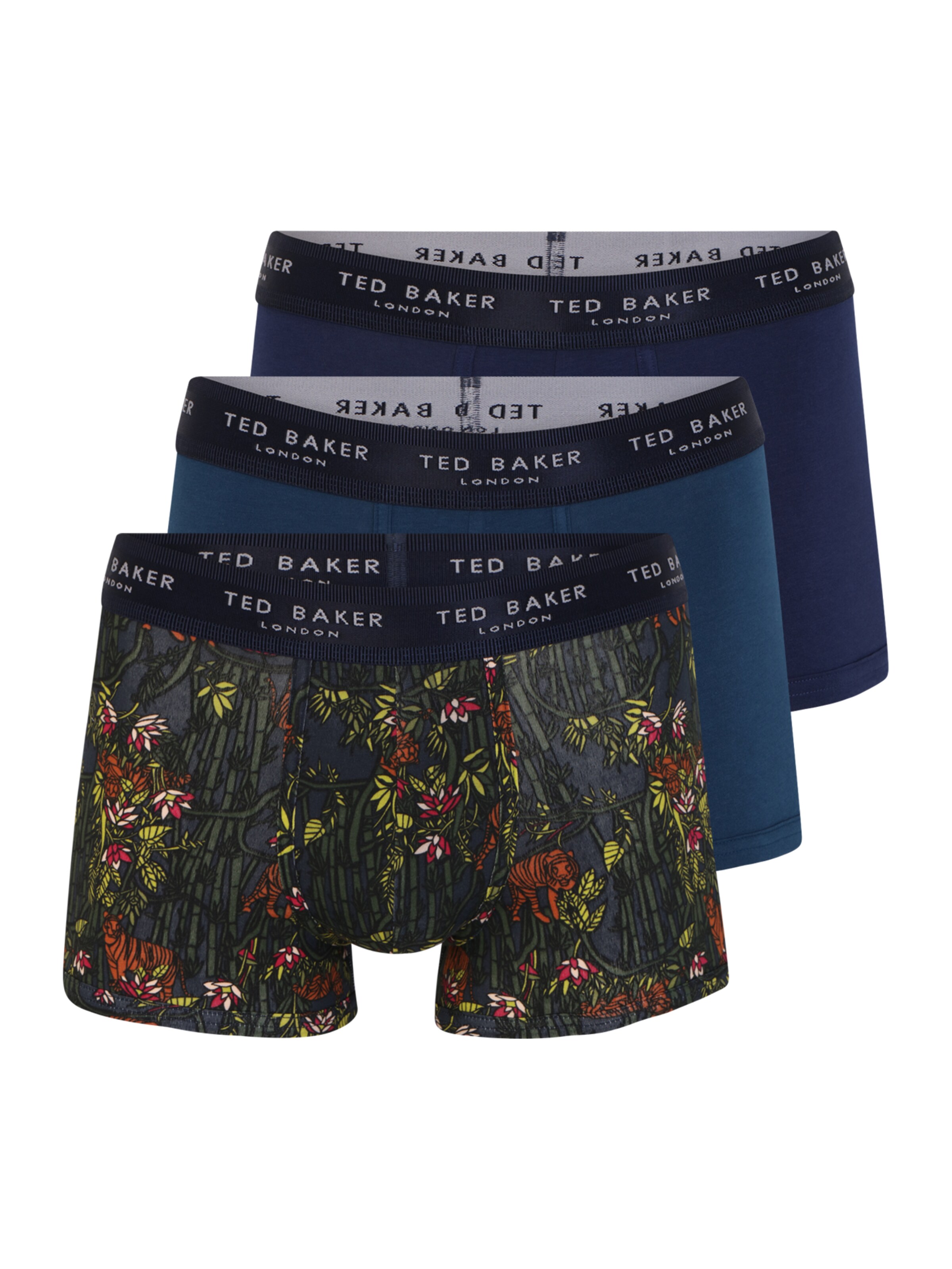 Indigo Spalva, Tamsiai Mėlyna, Alyvuogių Spalva Ted Baker Boxer ...