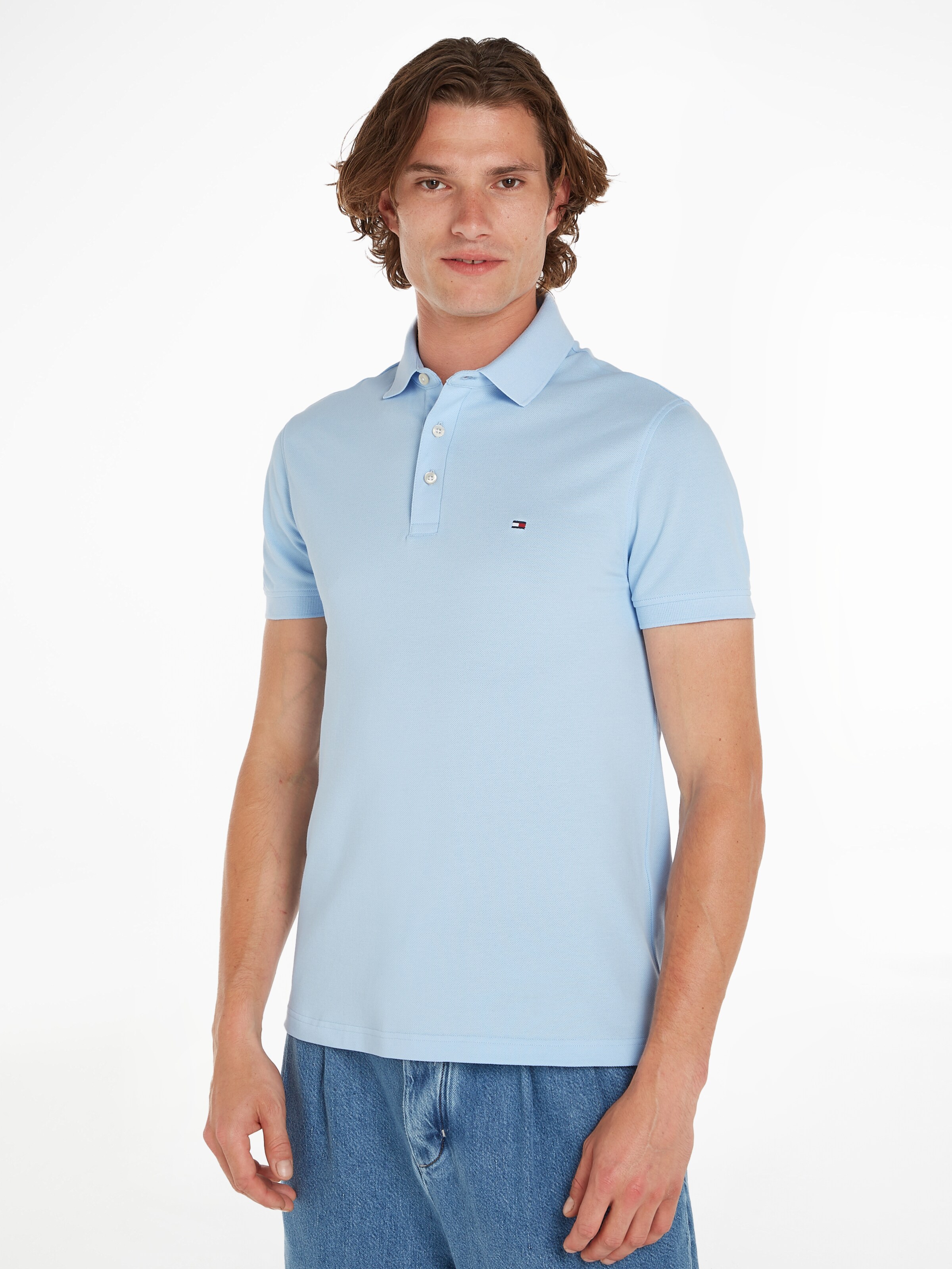 Tommy hilfiger sky blue shirt store