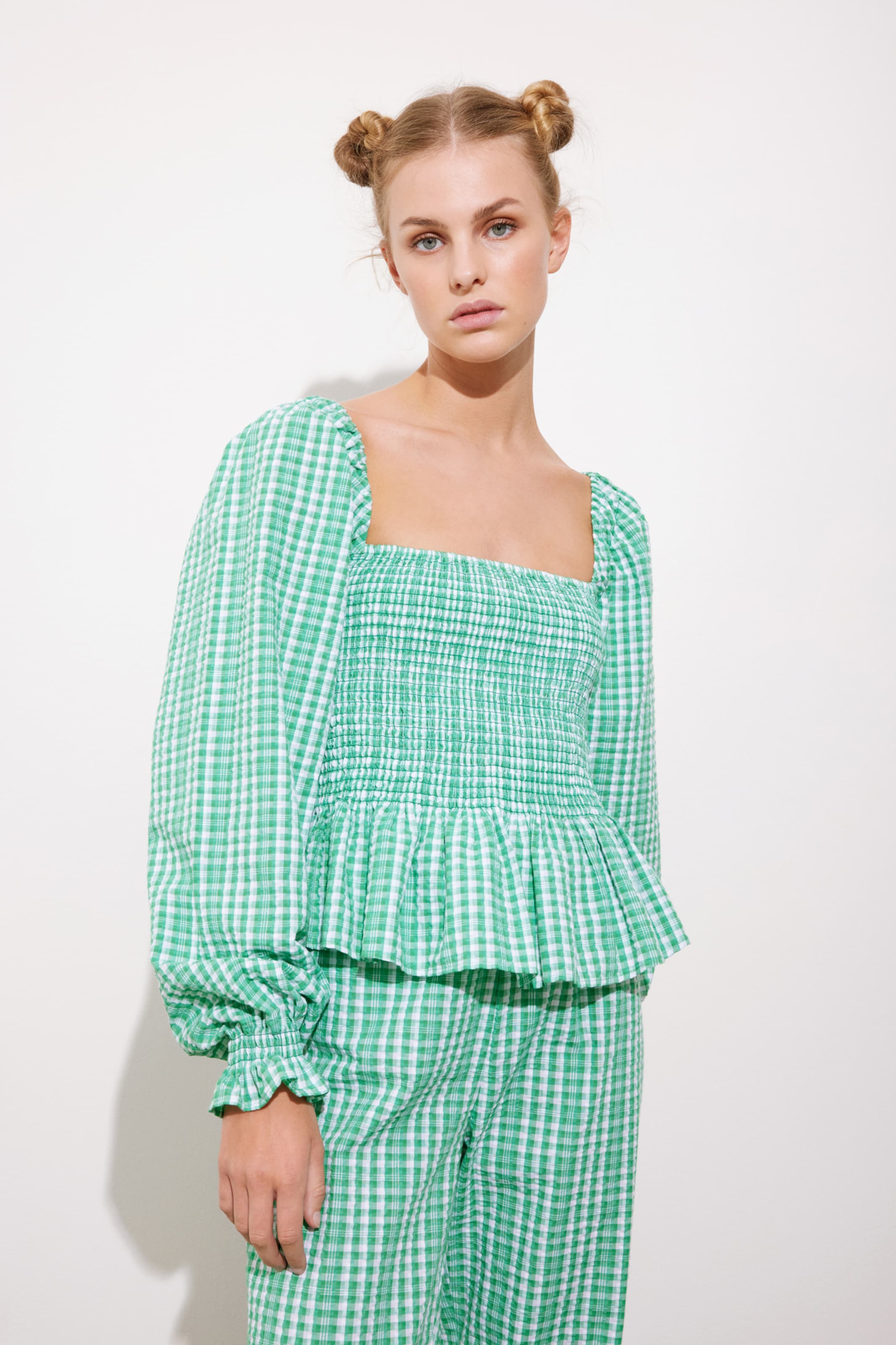 Envii Shirt 'Susan' in Groen | ABOUT YOU