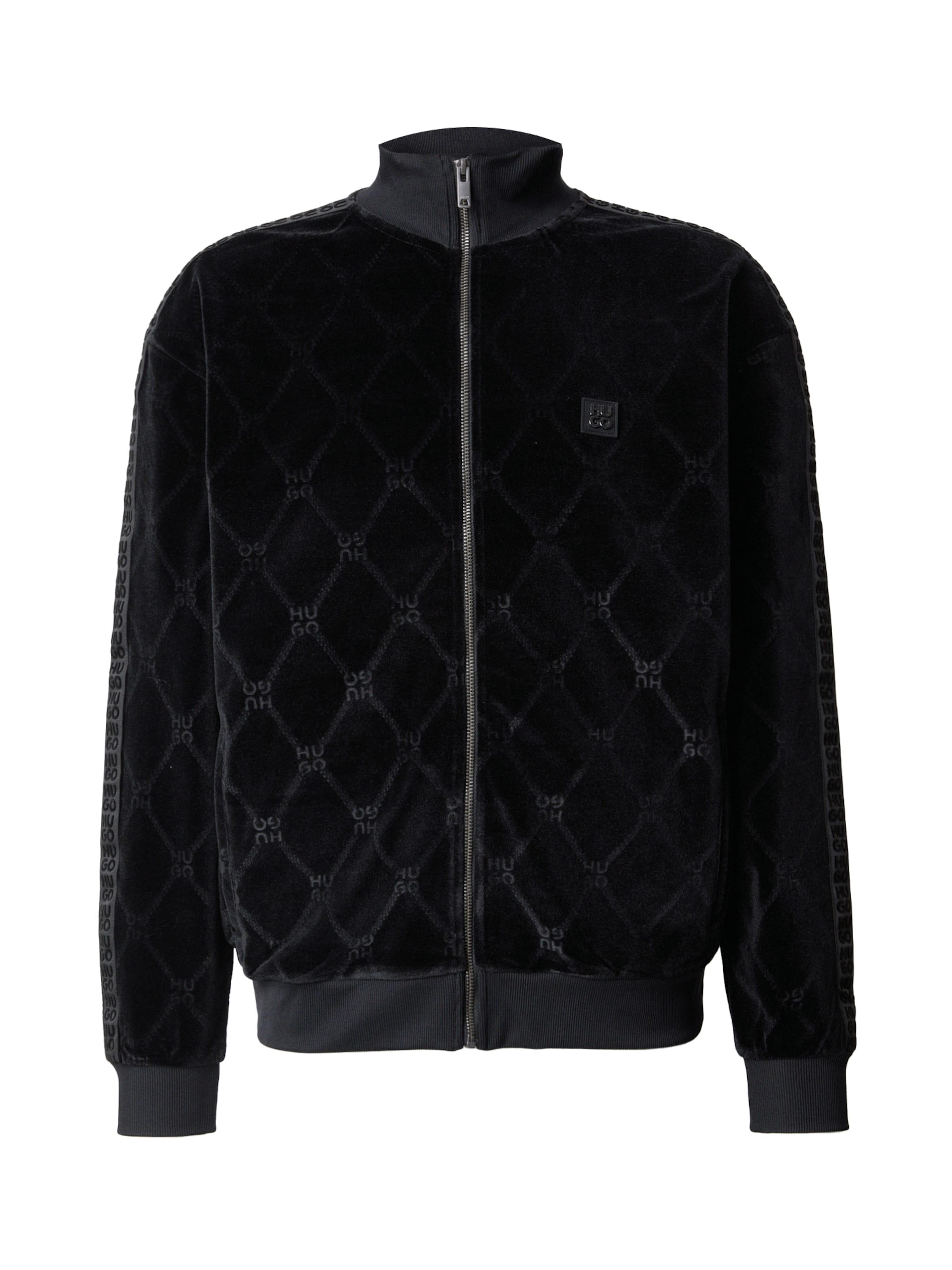 HUGO Sweatvest 'Dranchiso' in Zwart | ABOUT YOU