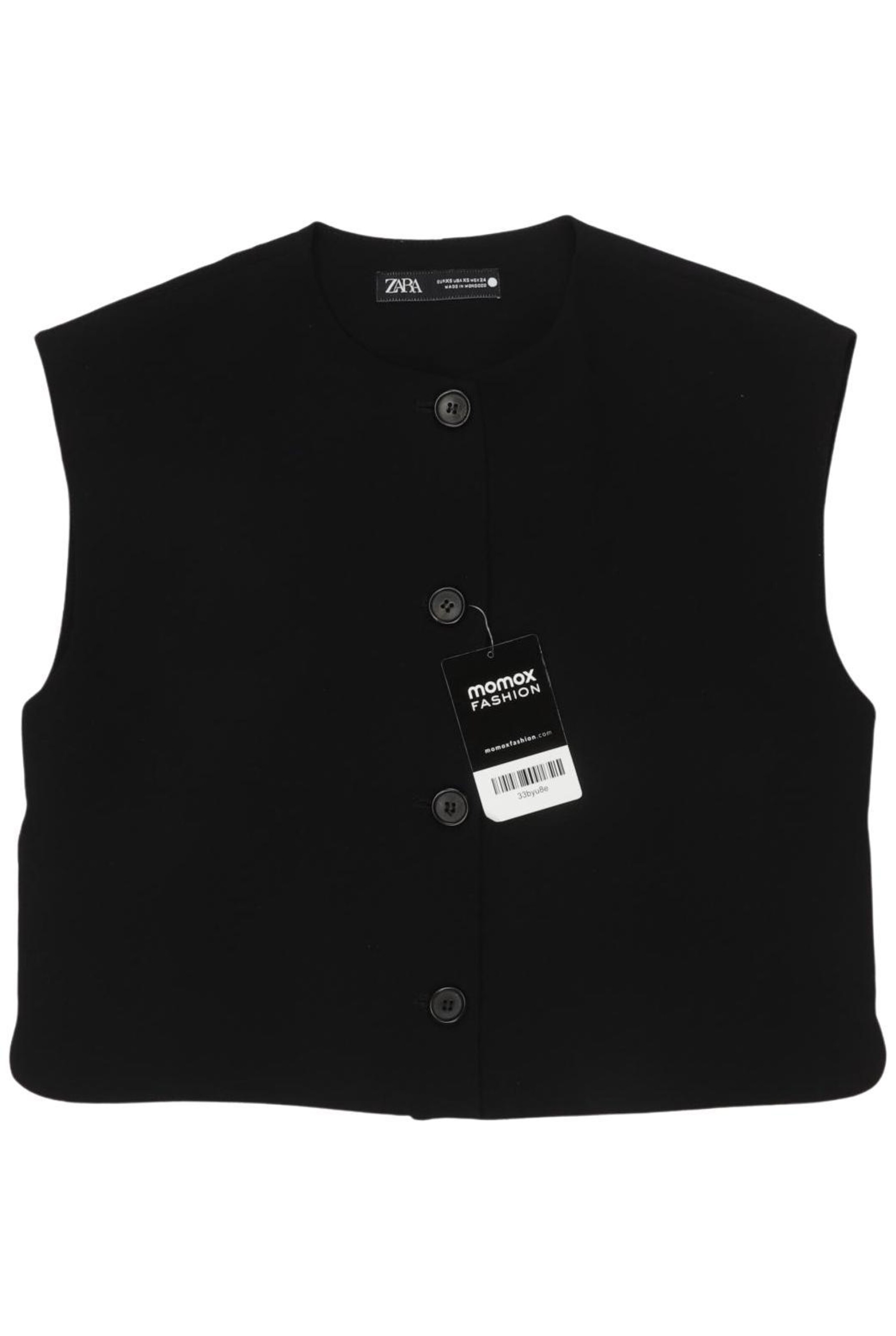 ZARA Weste XS in Schwarz | ABOUT YOU