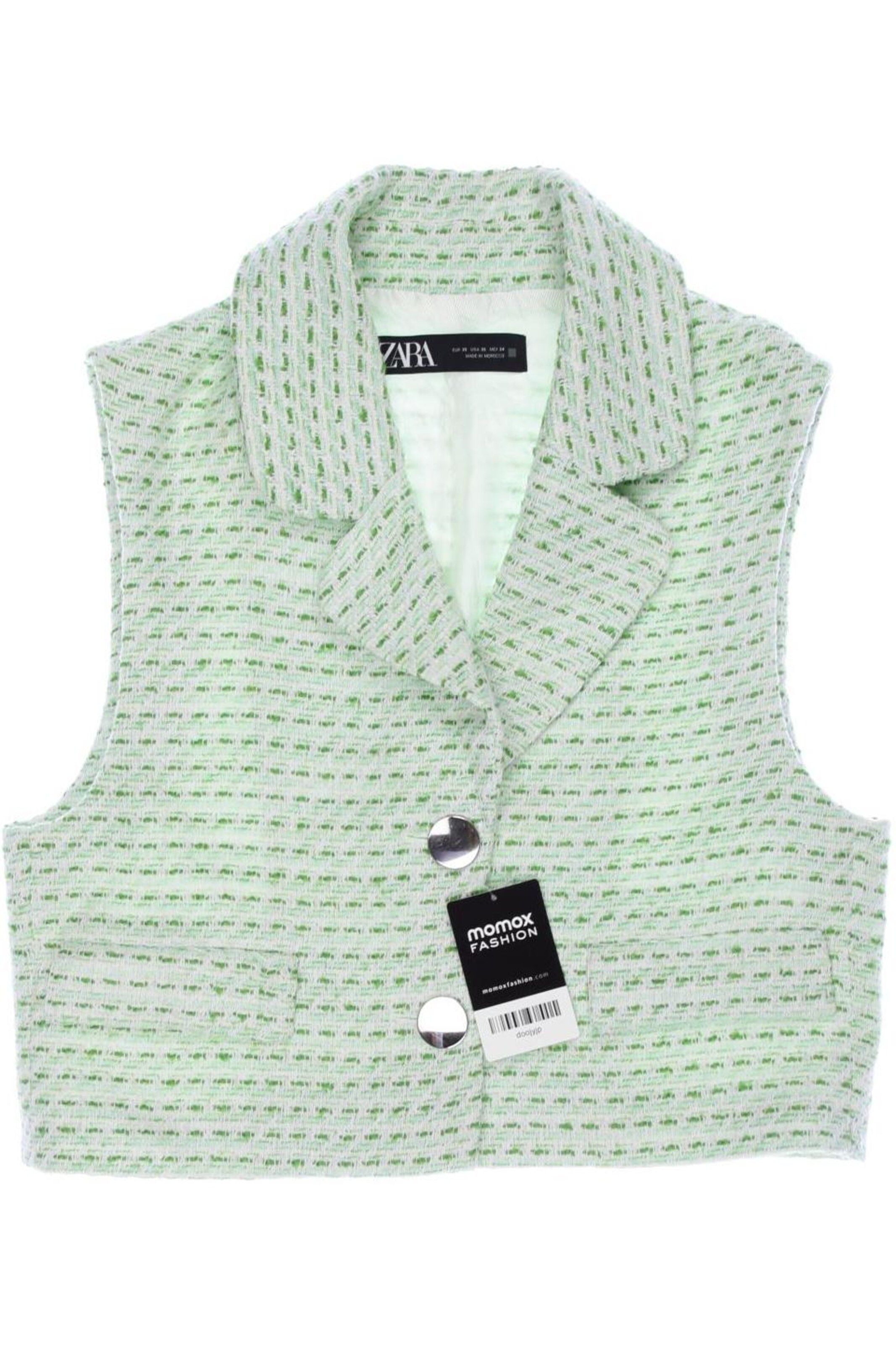 ZARA Weste XS in Hellgrün | ABOUT YOU