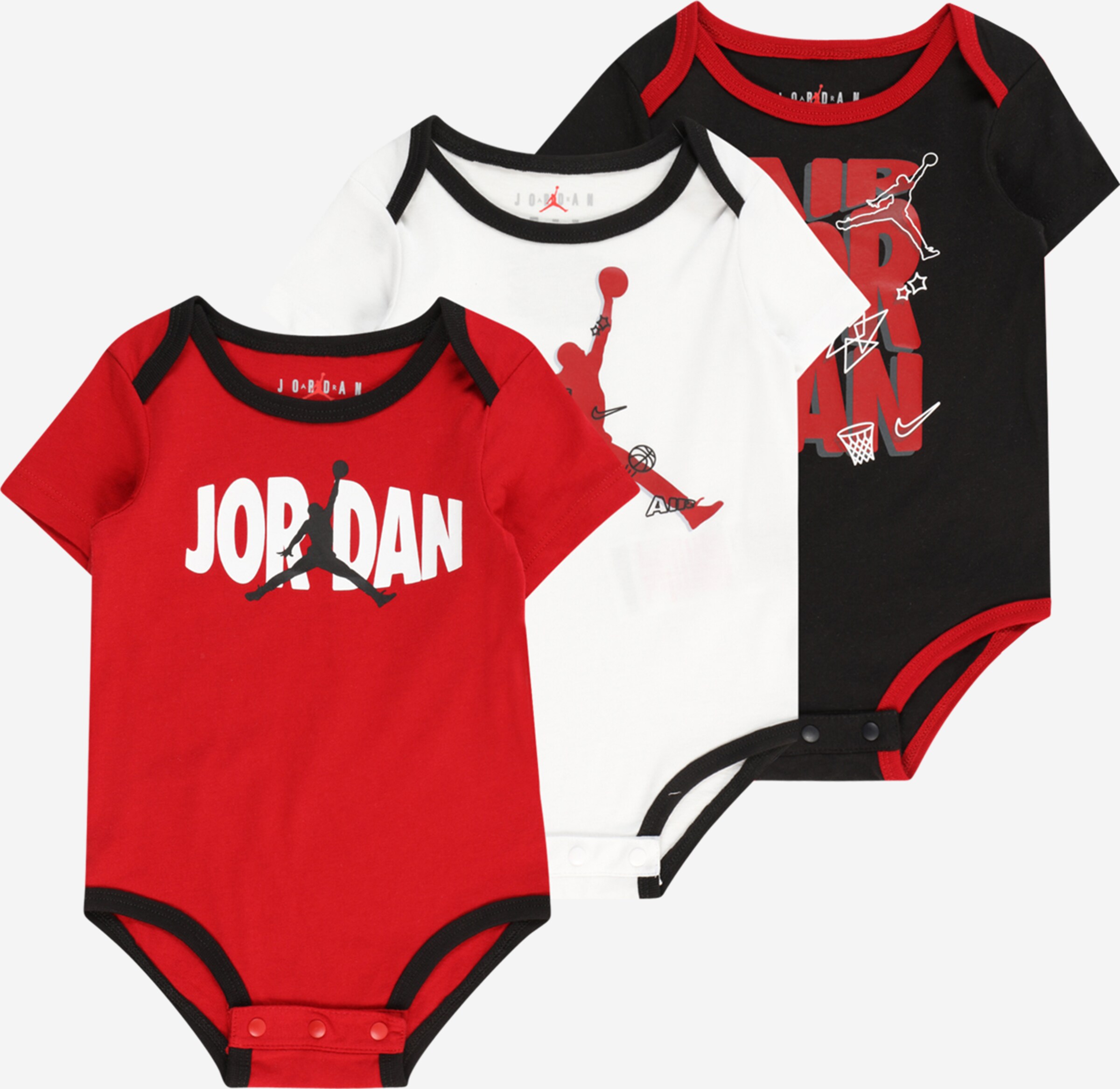 Jordan Pijama entero/body en Rojo, Negro, Blanco | ABOUT YOU