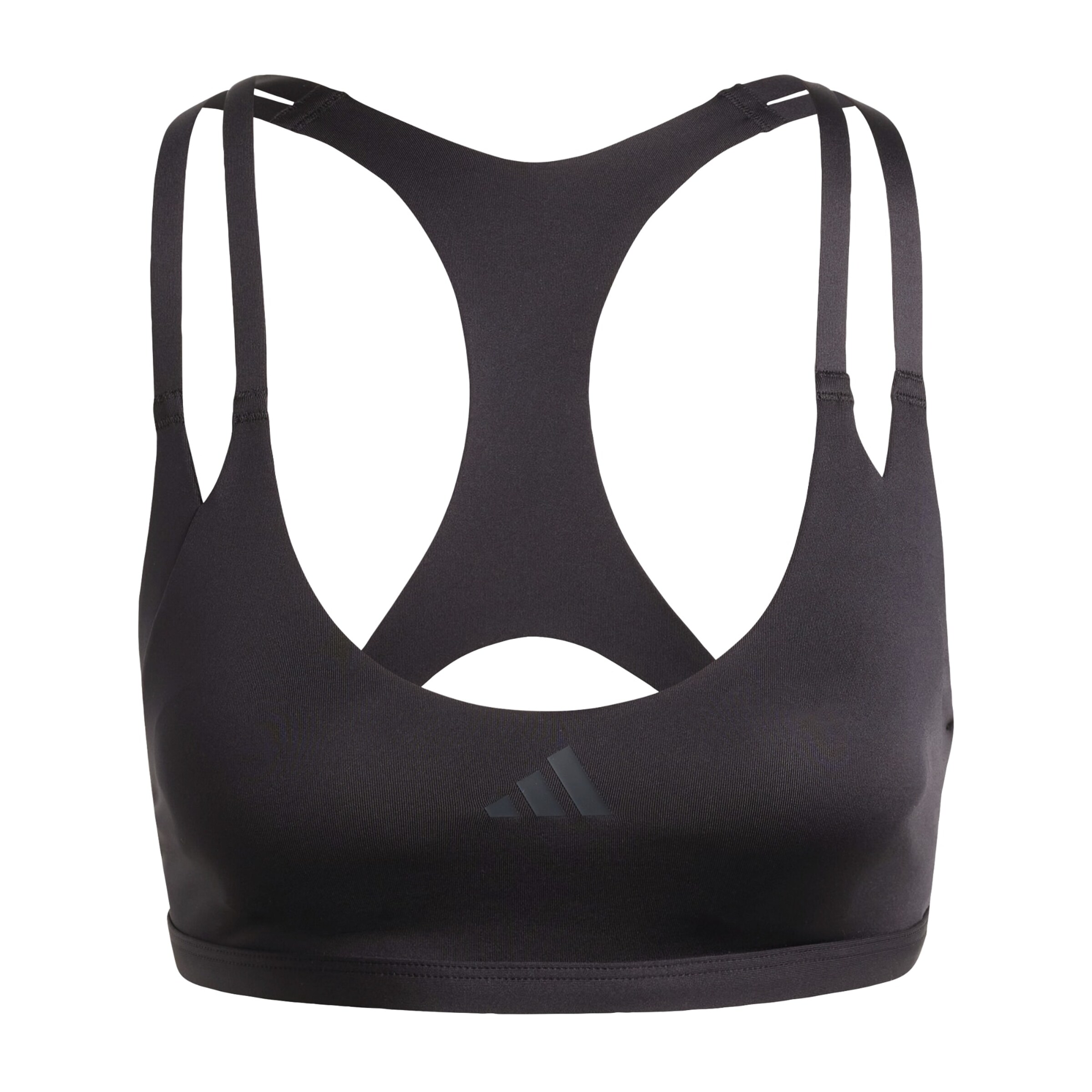 ADIDAS PERFORMANCE Bustier Sport-BH 'Aerim' in Schwarz | ABOUT YOU