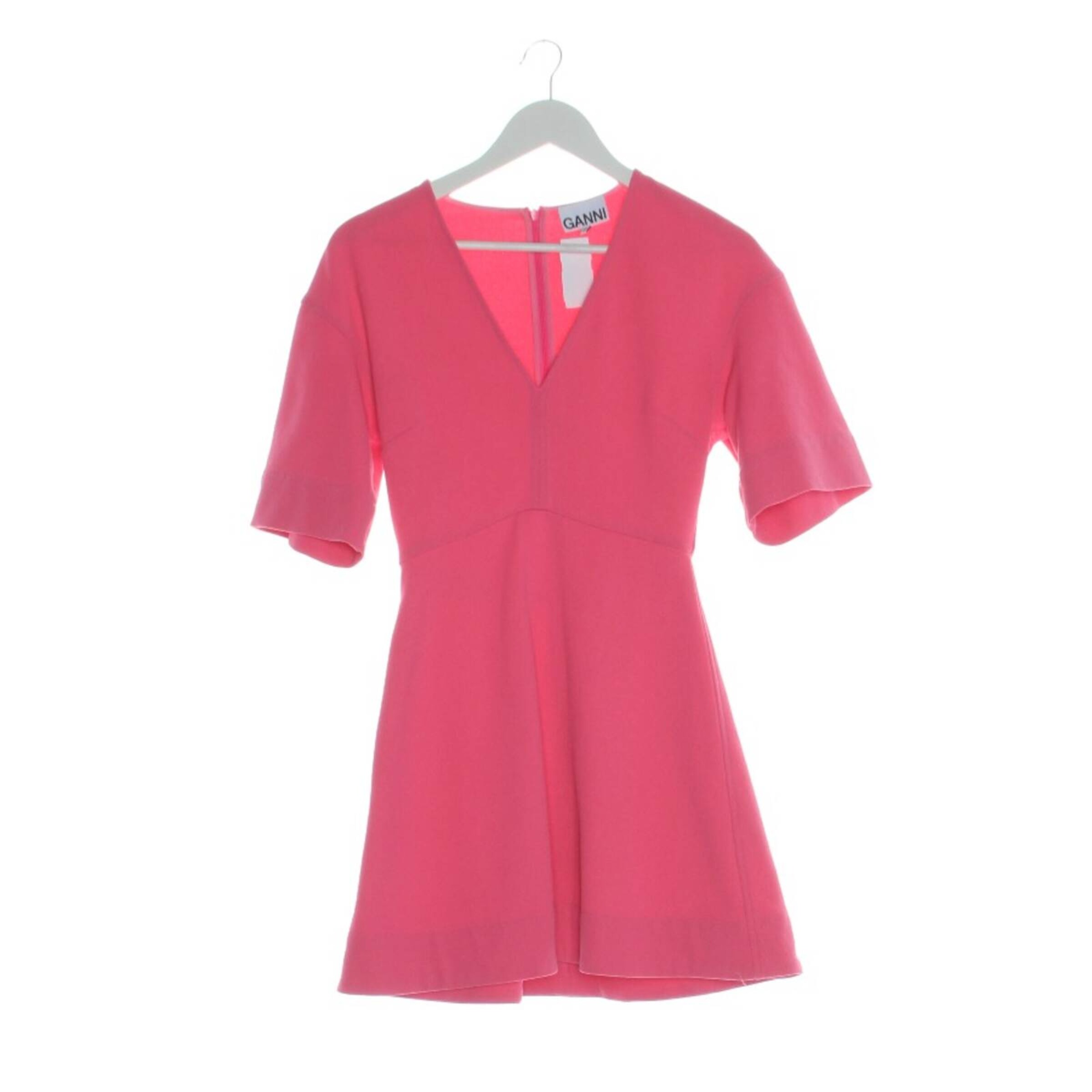 GANNI Kleid XS in Rosa | ABOUT YOU