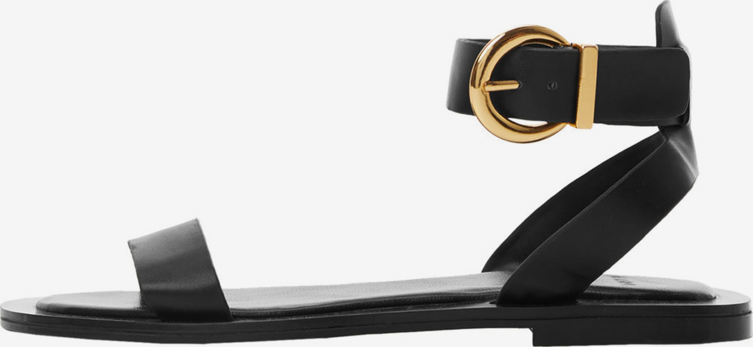 MANGO Sandale in Schwarz | ABOUT YOU