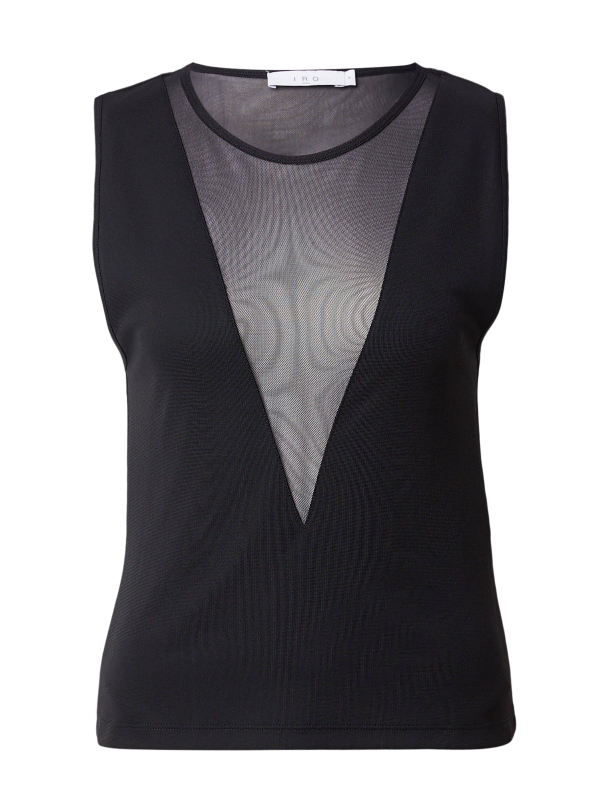IRO Top 'DALLYA' in Schwarz | ABOUT YOU