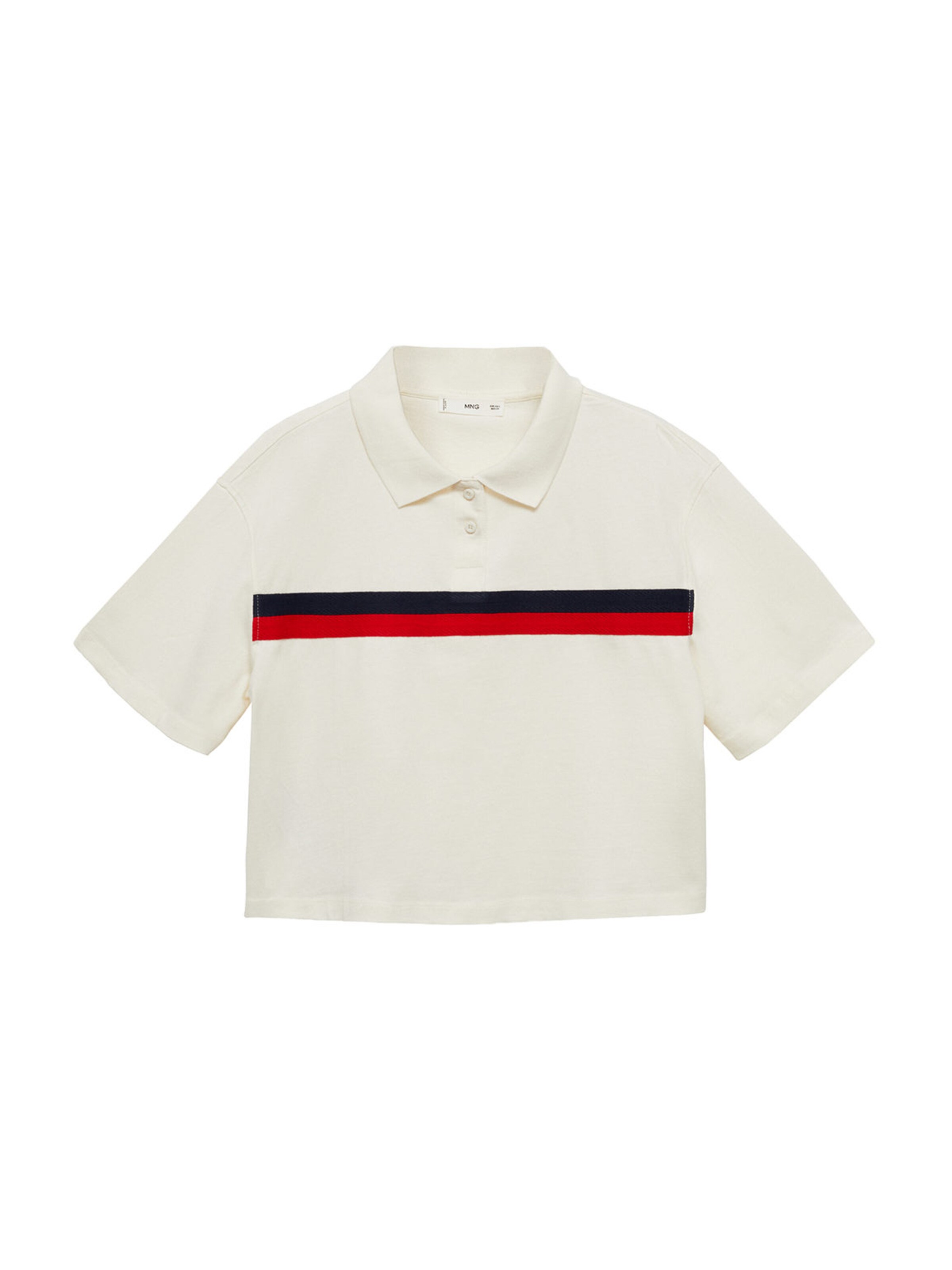 Piszkosfehér MANGO Póló 'COLE' | ABOUT YOU