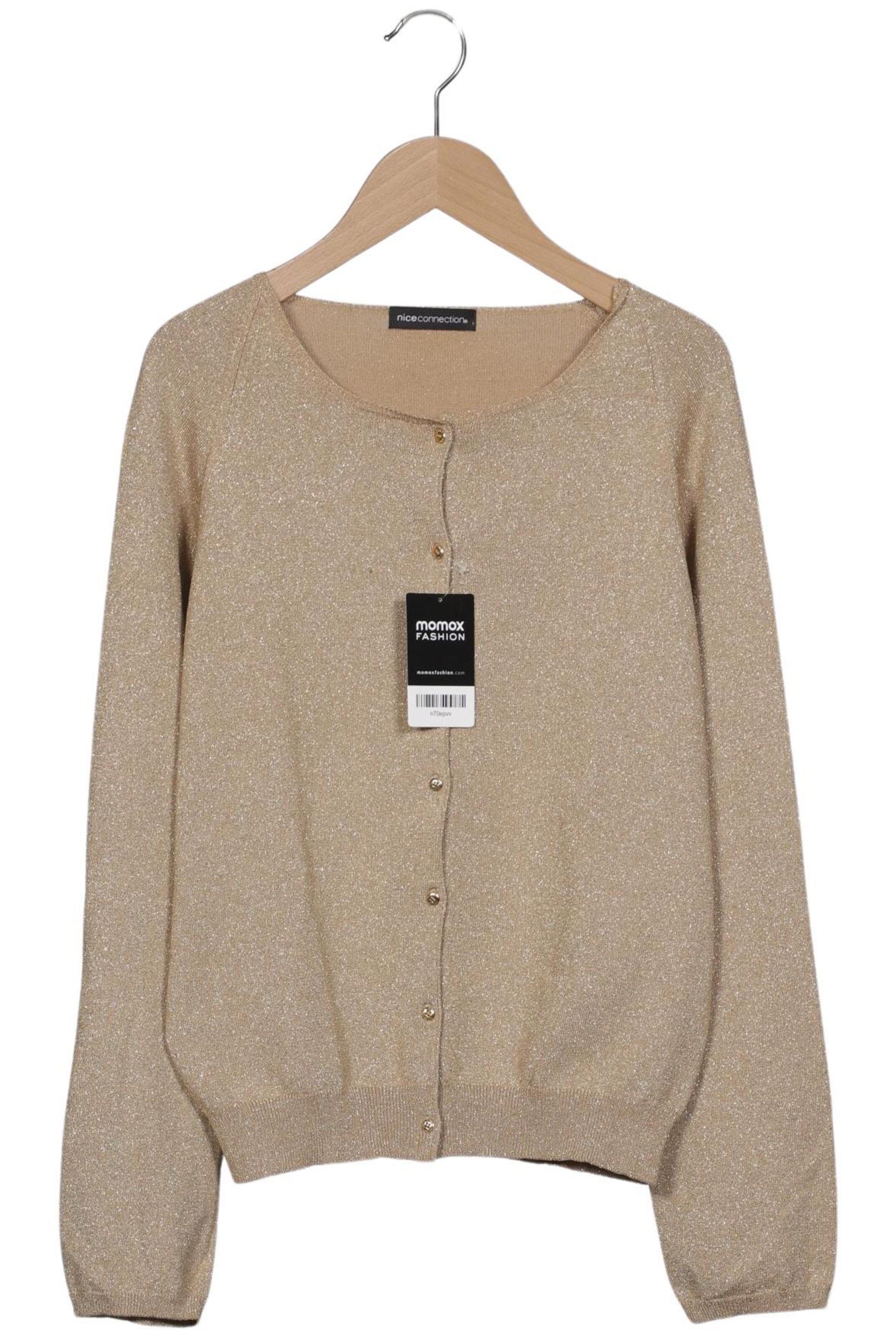 Nice Connection Strickjacke S in Beige | ABOUT YOU