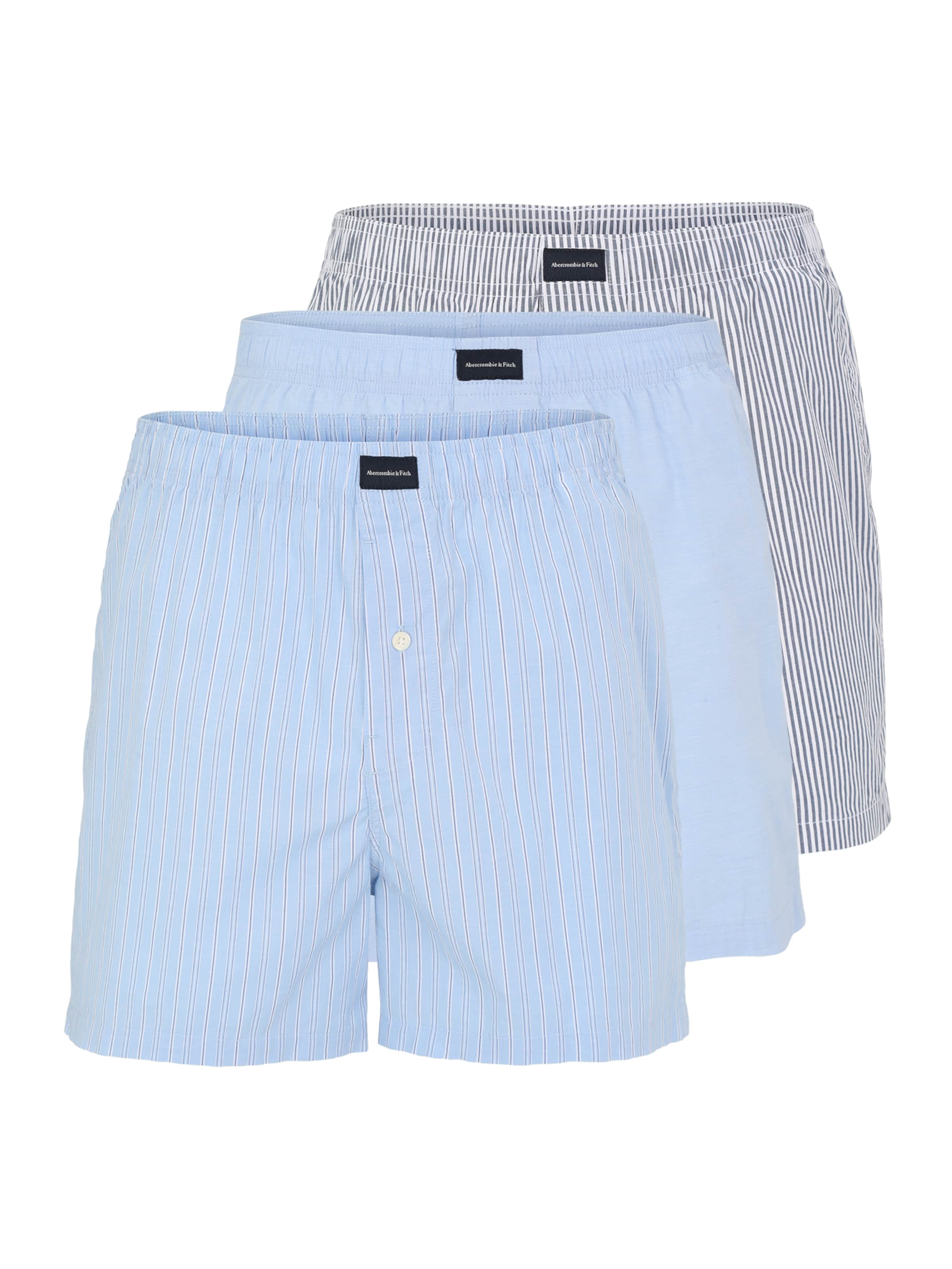 Abercrombie & Fitch Boxershorts in Taubenblau, Hellblau | ABOUT YOU