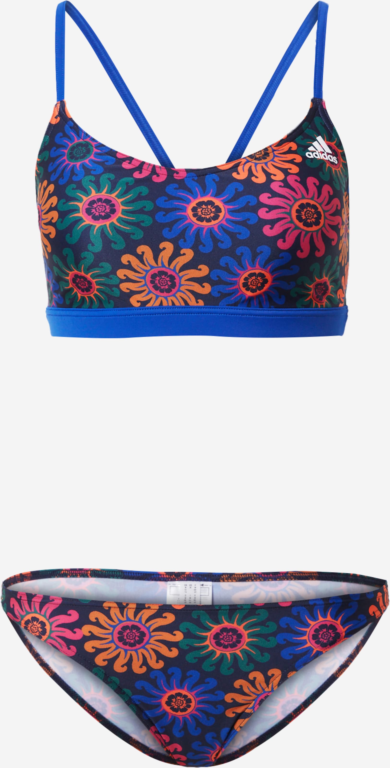Indigo Spalva ADIDAS SPORTSWEAR Biustjė Sportinis bikinis 'Farm Rio ...