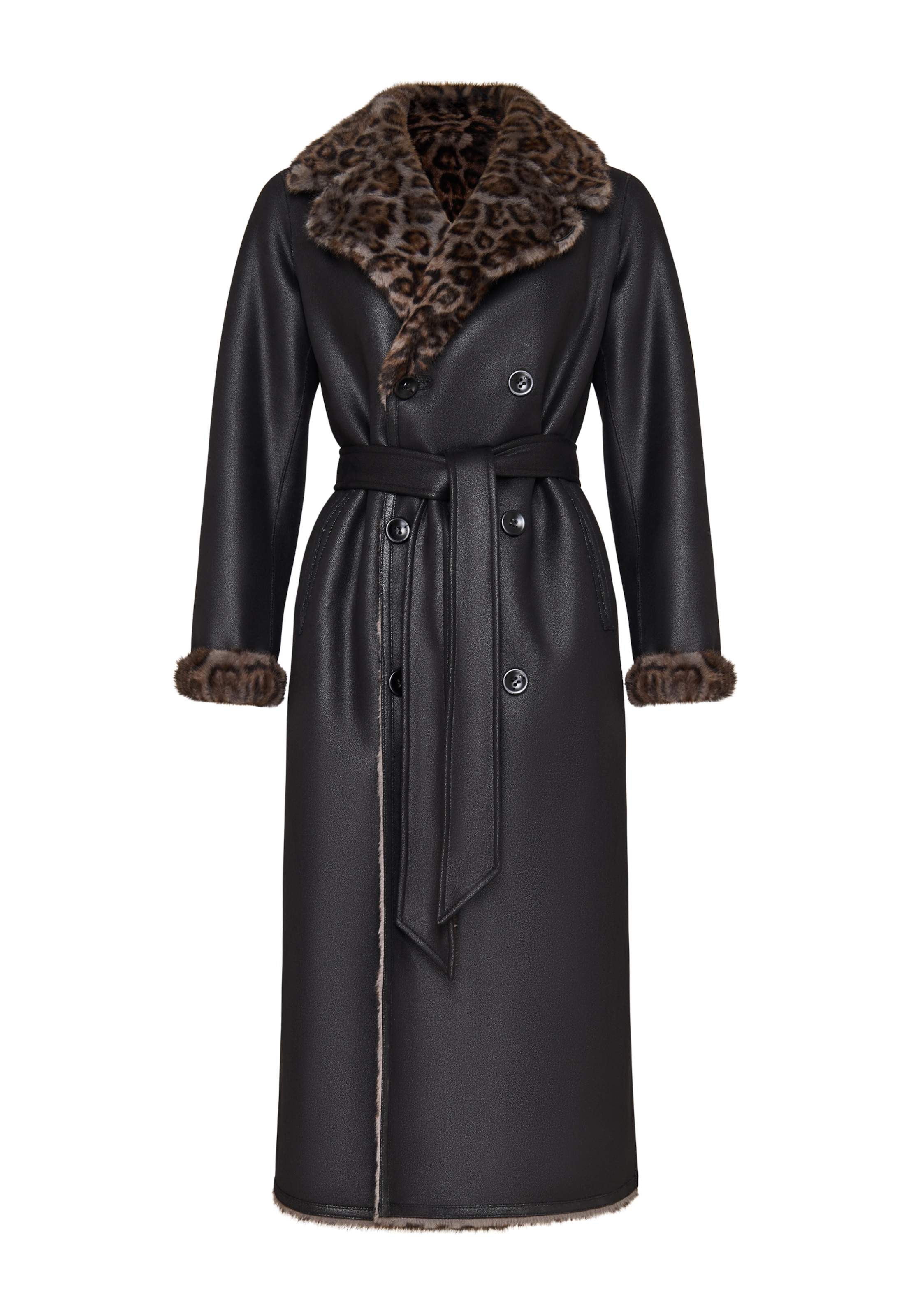 CESARE GASPARI Winter coat 'Wendbare' in Dark Brown | ABOUT YOU