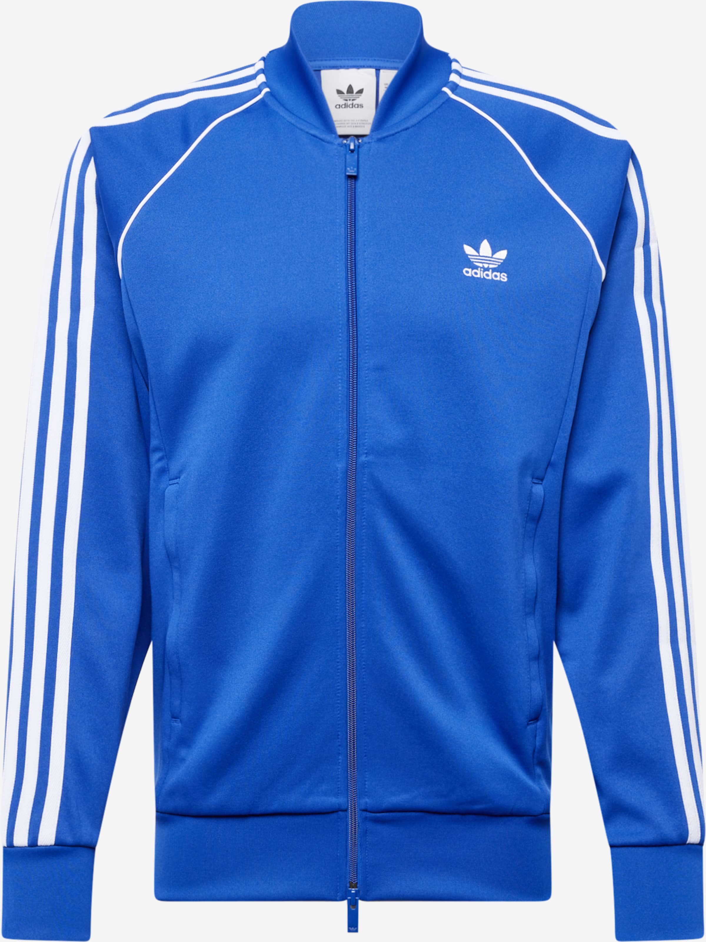 ADIDAS ORIGINALS Sweatvest 'Adicolor Classic Sst' in Blauw | ABOUT YOU