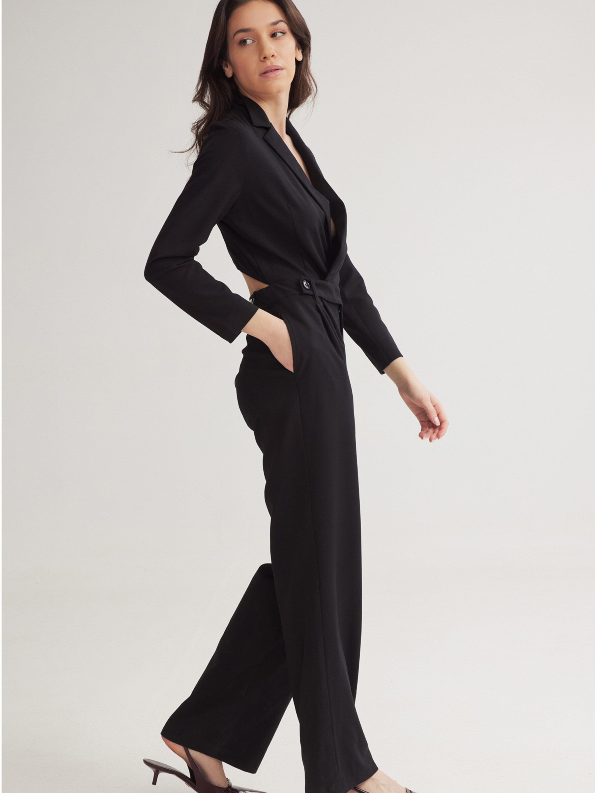 4TAILORS Overal 'Paris' (Černá) | ABOUT YOU