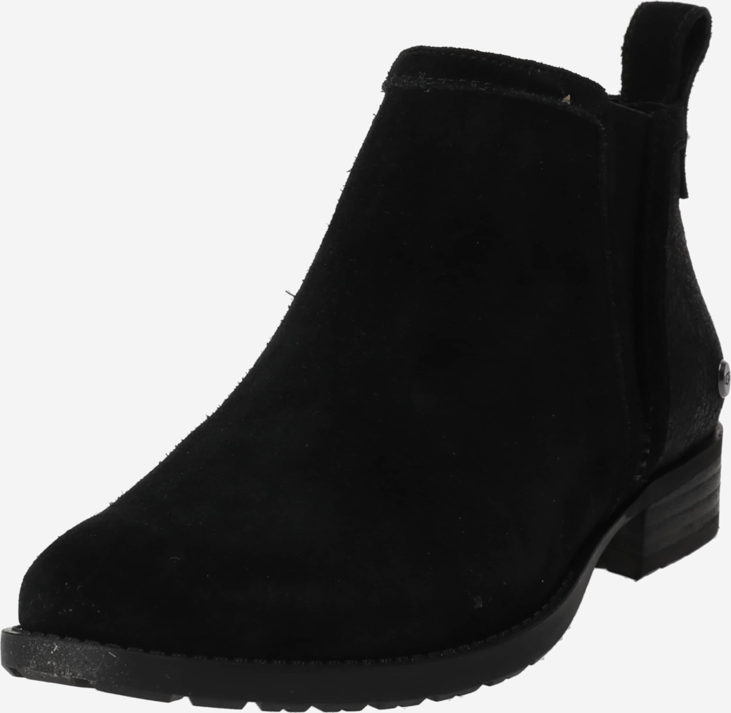 UGG Ankle Boots MCCLAIRE in Black ABOUT YOU