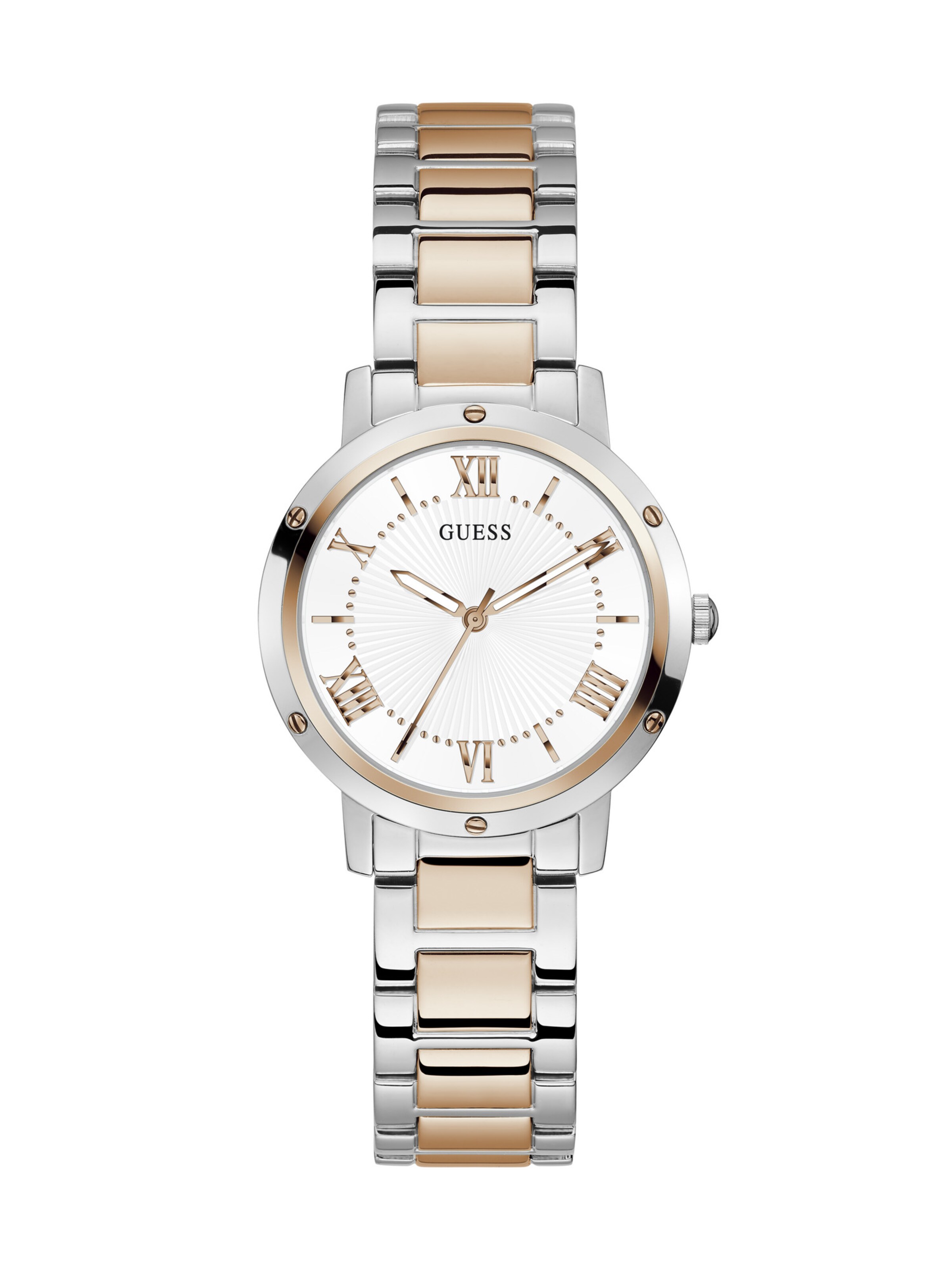 GUESS Uhr 'Dawn' in Gold, Silber | ABOUT YOU