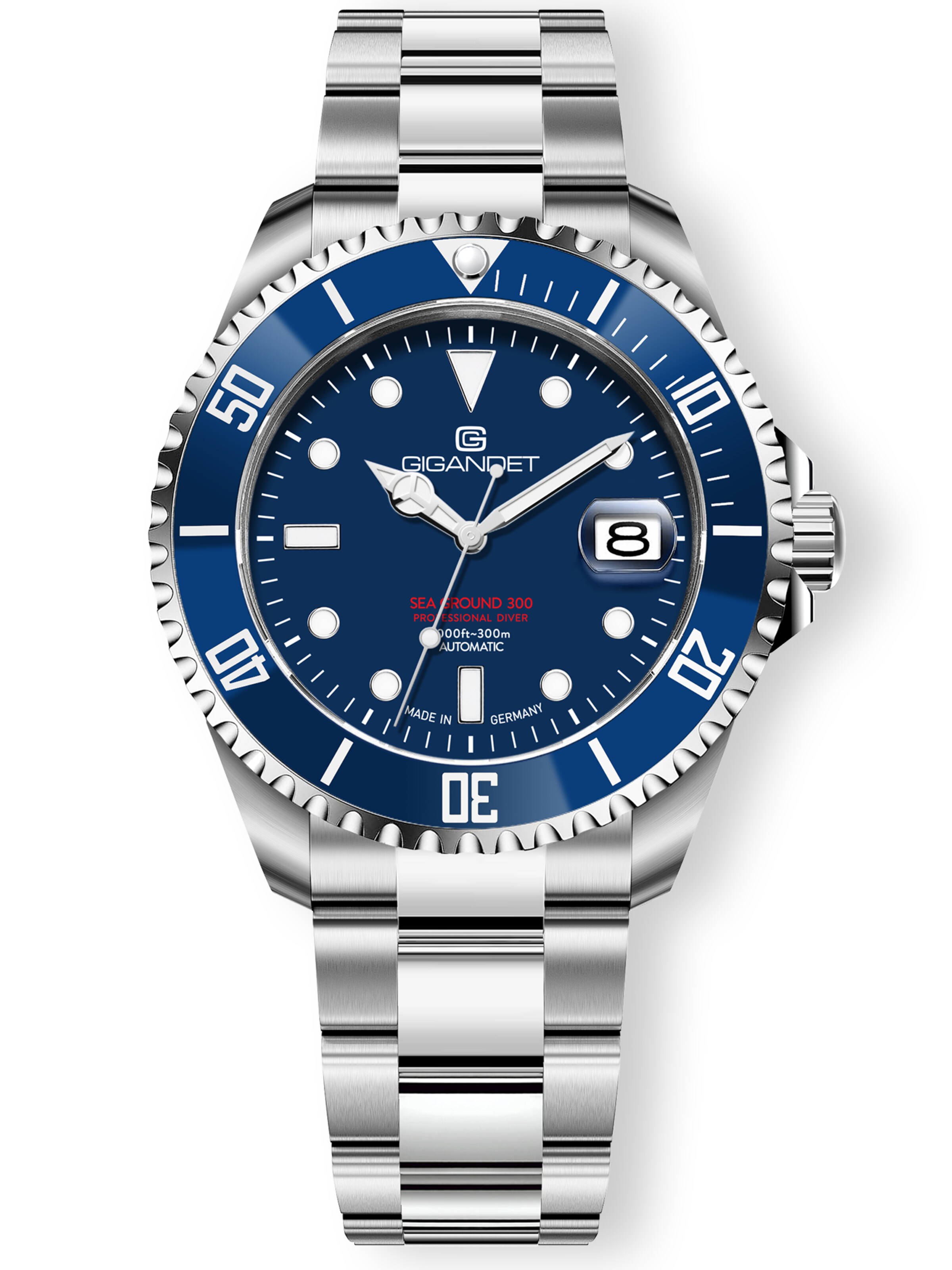 Gigandet Analog Watch 'SEA GROUND 300' in Blue | ABOUT YOU