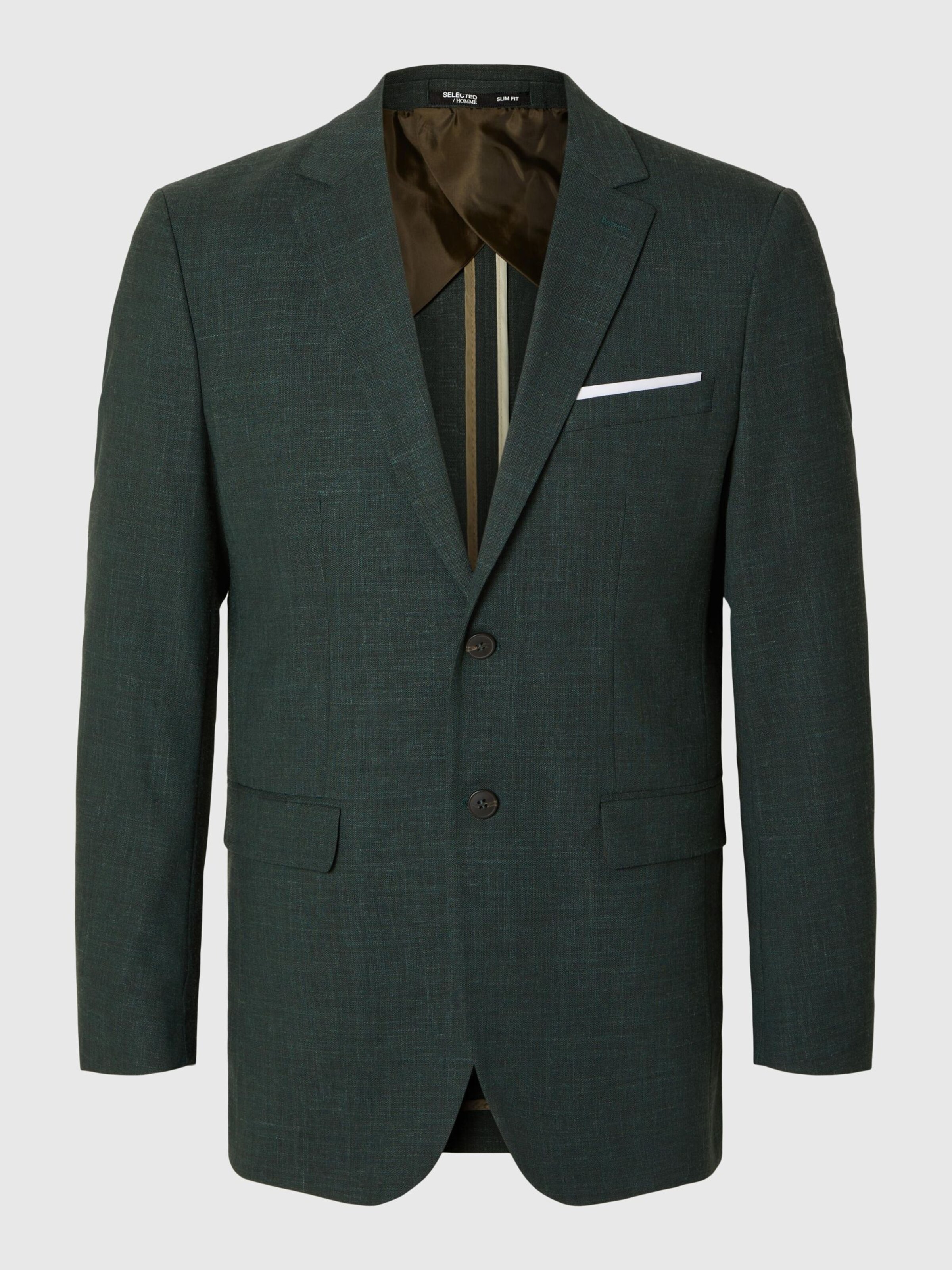 SELECTED HOMME Slim Fit Sakko 'SLHOASIS' in Dunkelgrün | ABOUT YOU