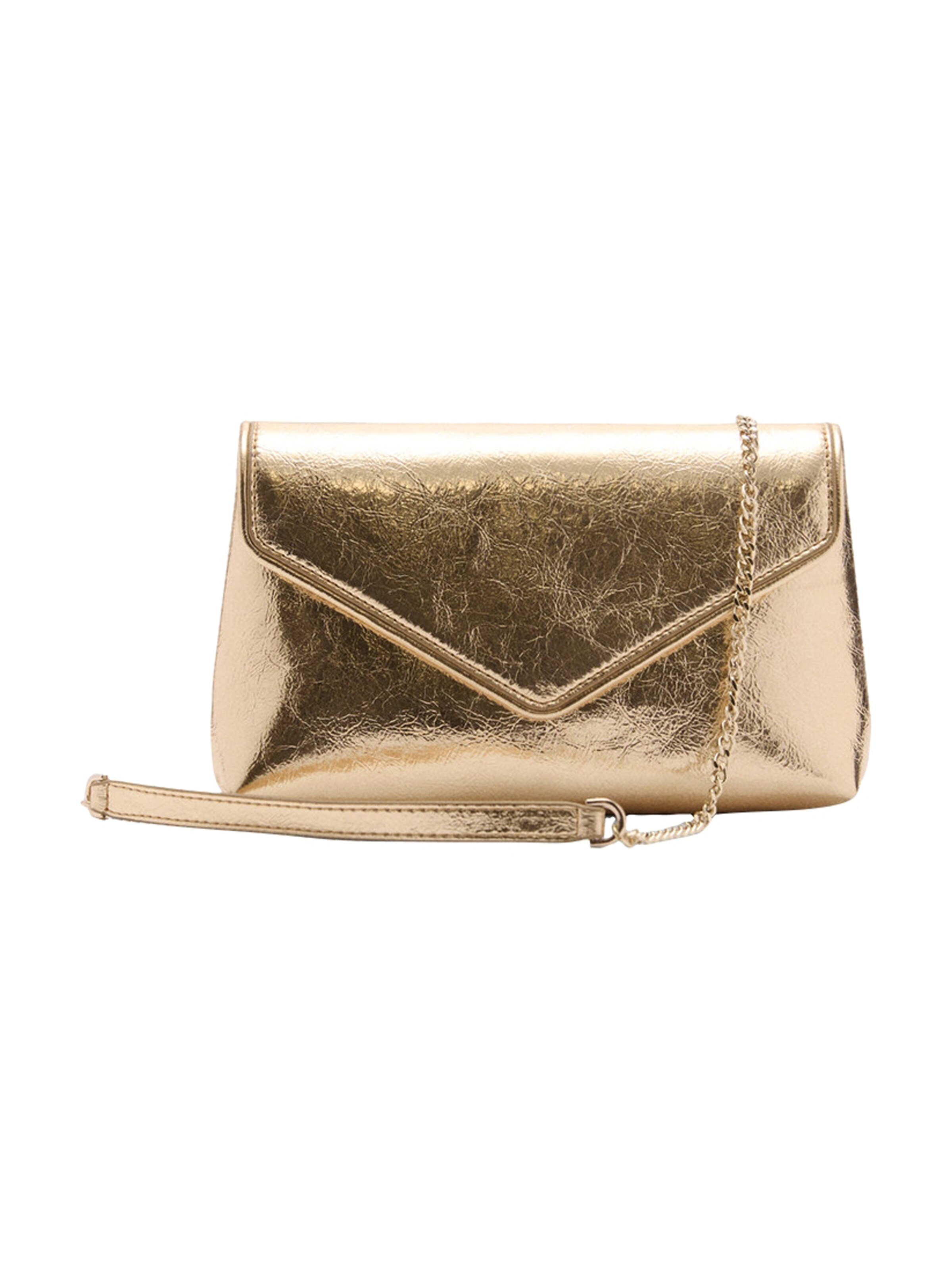 MANGO Clutch 'EUGENIA' in Gold | ABOUT YOU