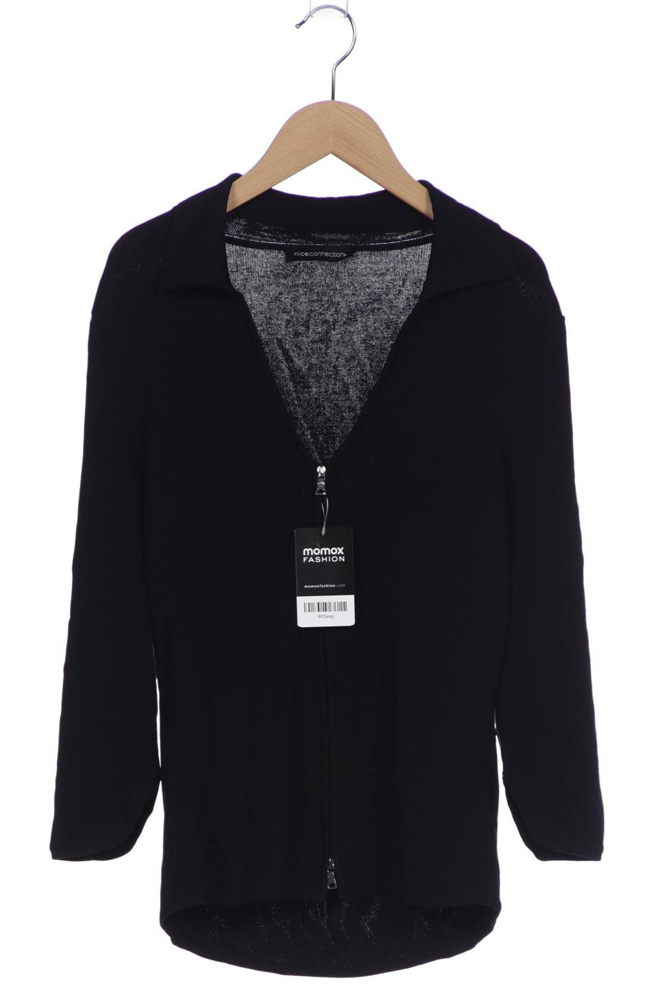 Nice Connection Strickjacke XL in Schwarz | ABOUT YOU