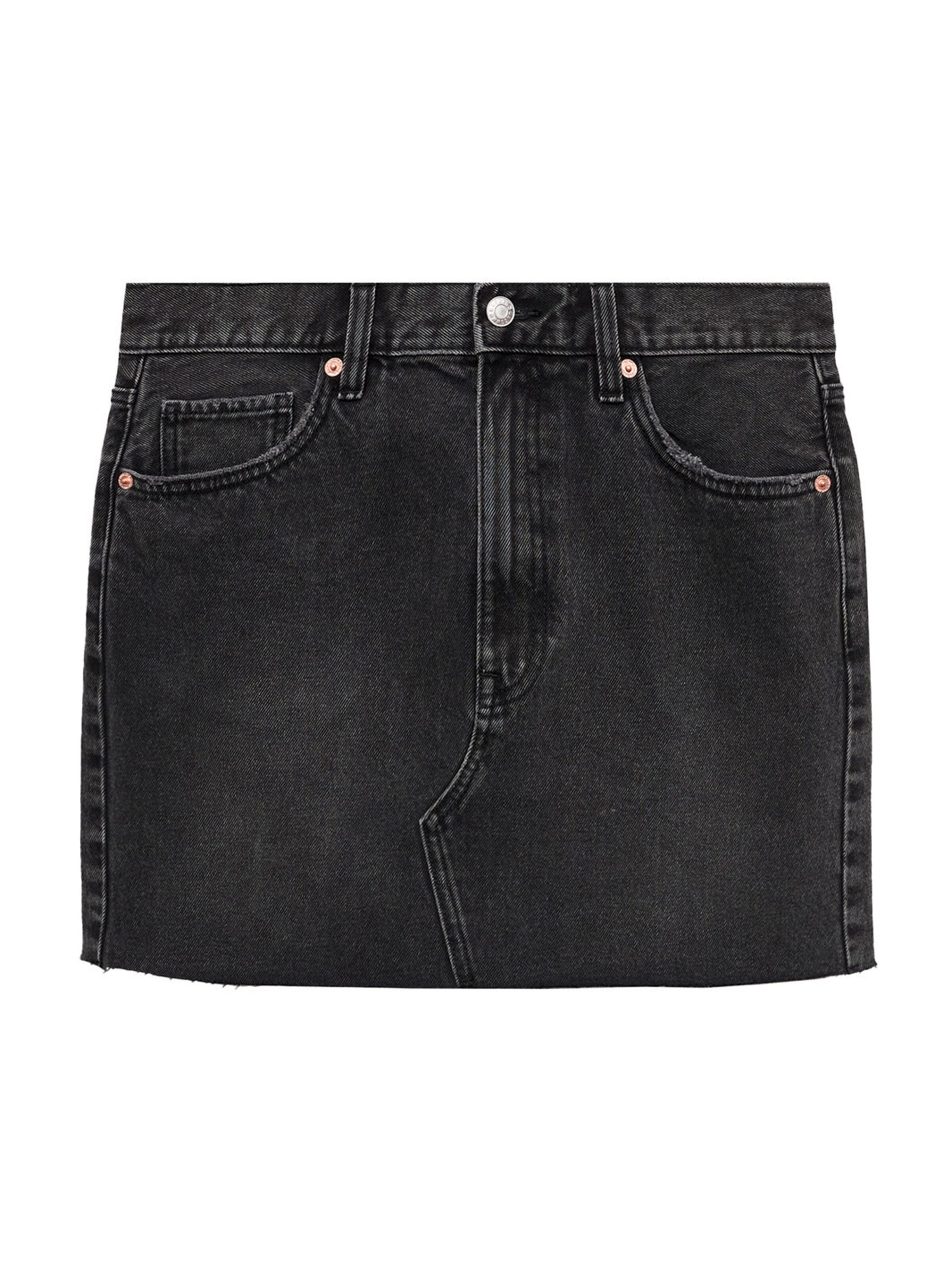 MANGO Rock 'ELENA' in Black Denim | ABOUT YOU