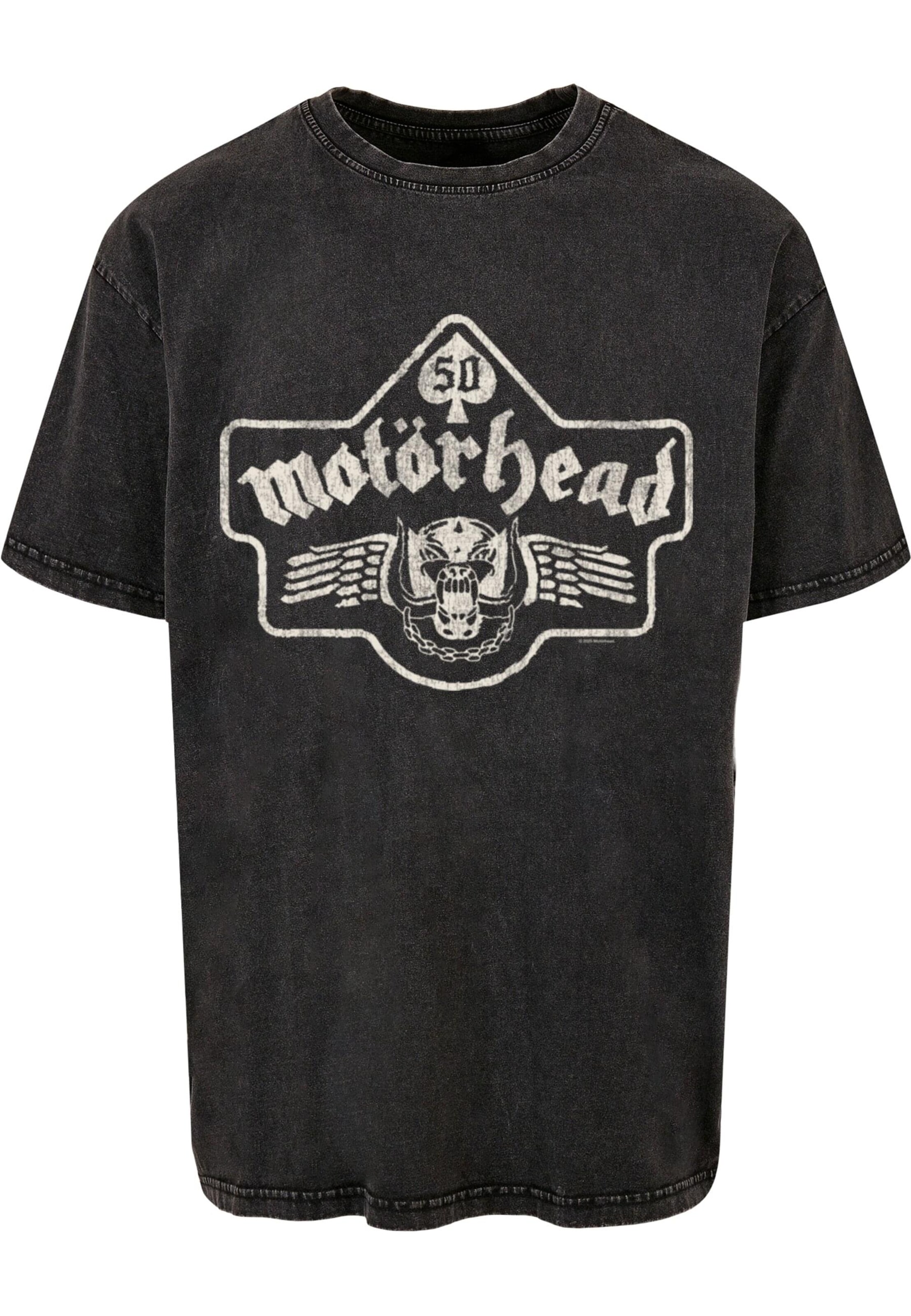 T-Shirt 'Motorhead - 50th Ace Wings Emblem' Merchcode en Noir | ABOUT YOU