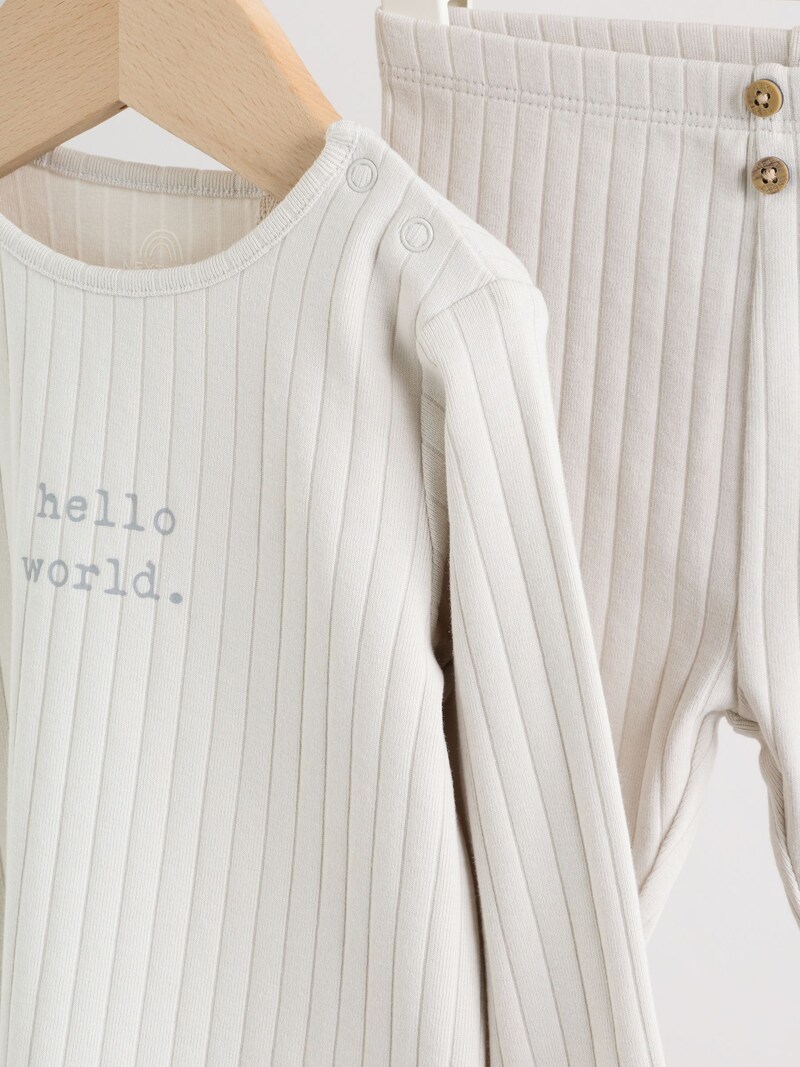 Set 'Hello World' Next en Gris Clair, Gris Foncé | ABOUT YOU