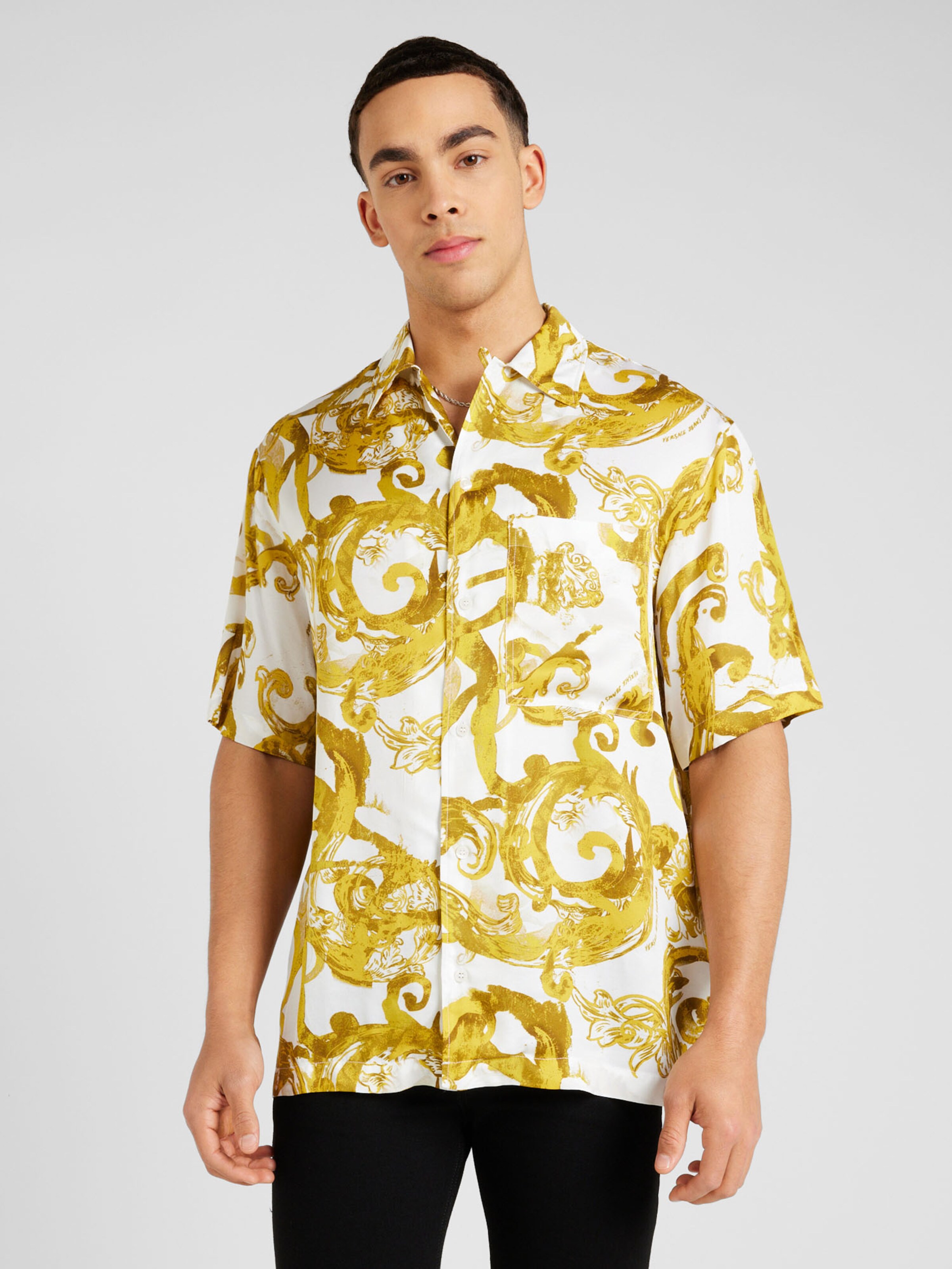 Versace button up store