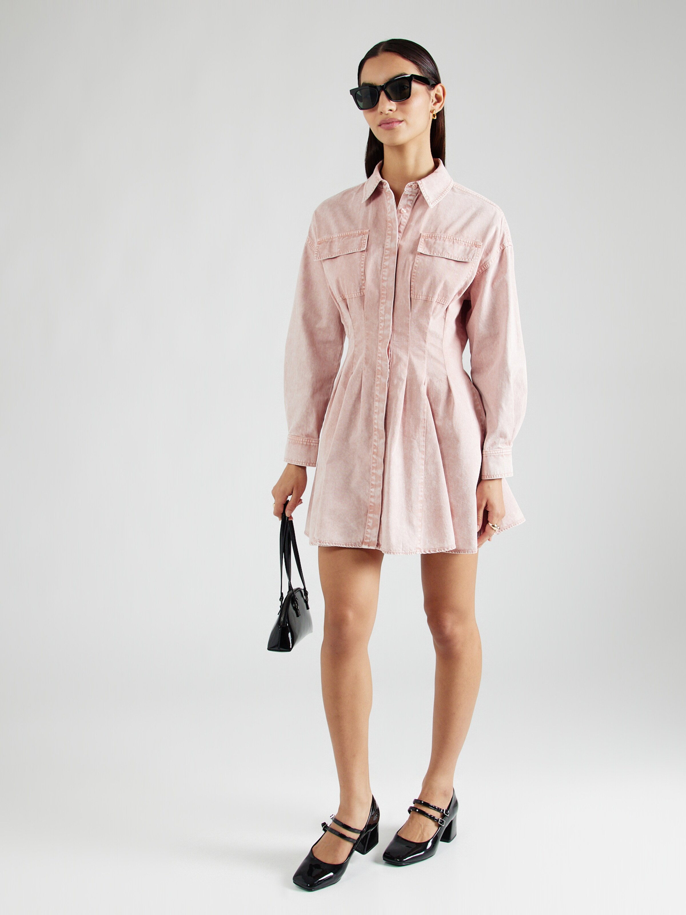 MICHAEL Michael Kors Shirt Dress in Light Pink ABOUT YOU