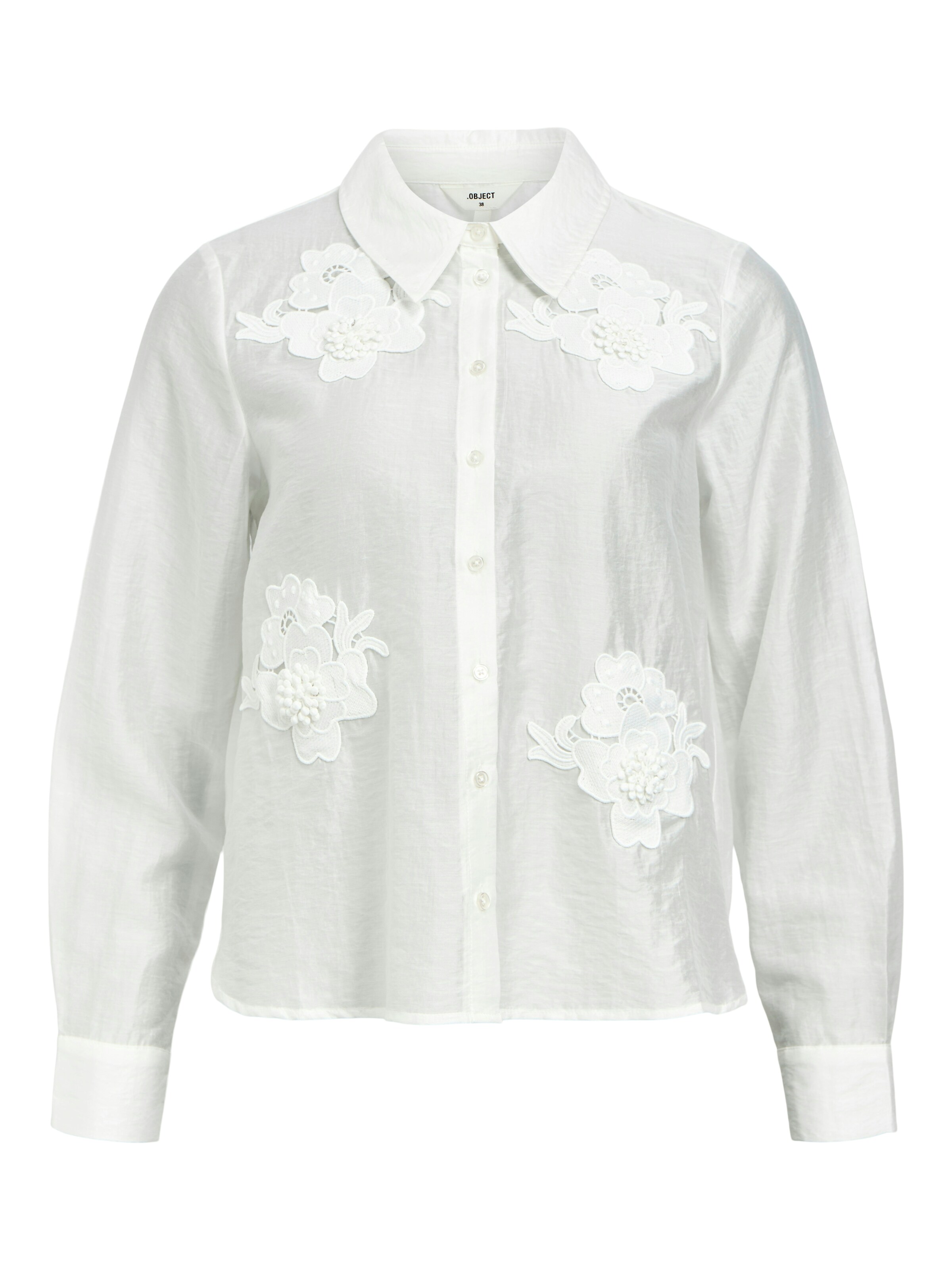 OBJECT Bluse 'OBJSAKURI' in Eierschale | ABOUT YOU