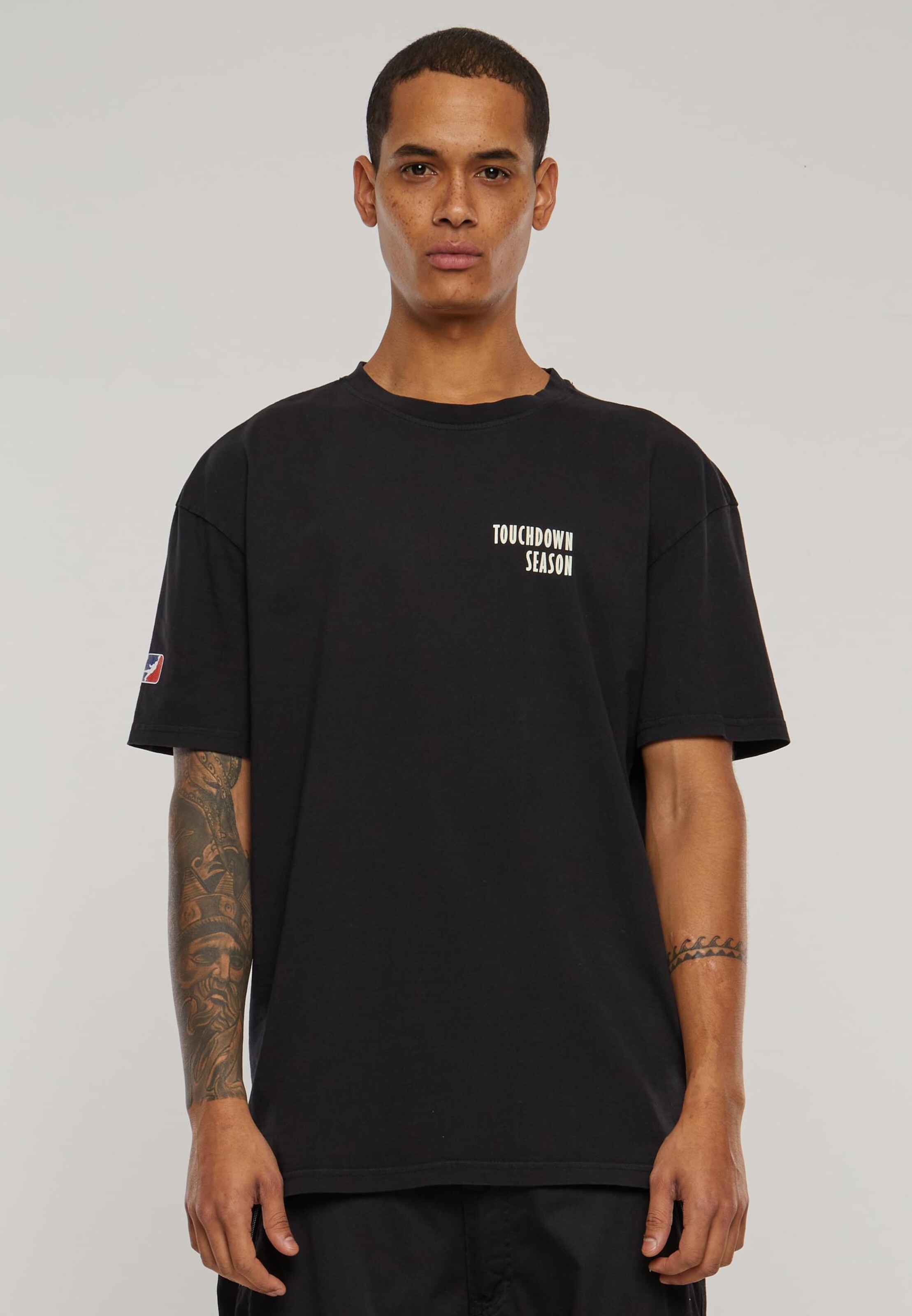 DEF Shirt 'Gameday' in Zwart | ABOUT YOU