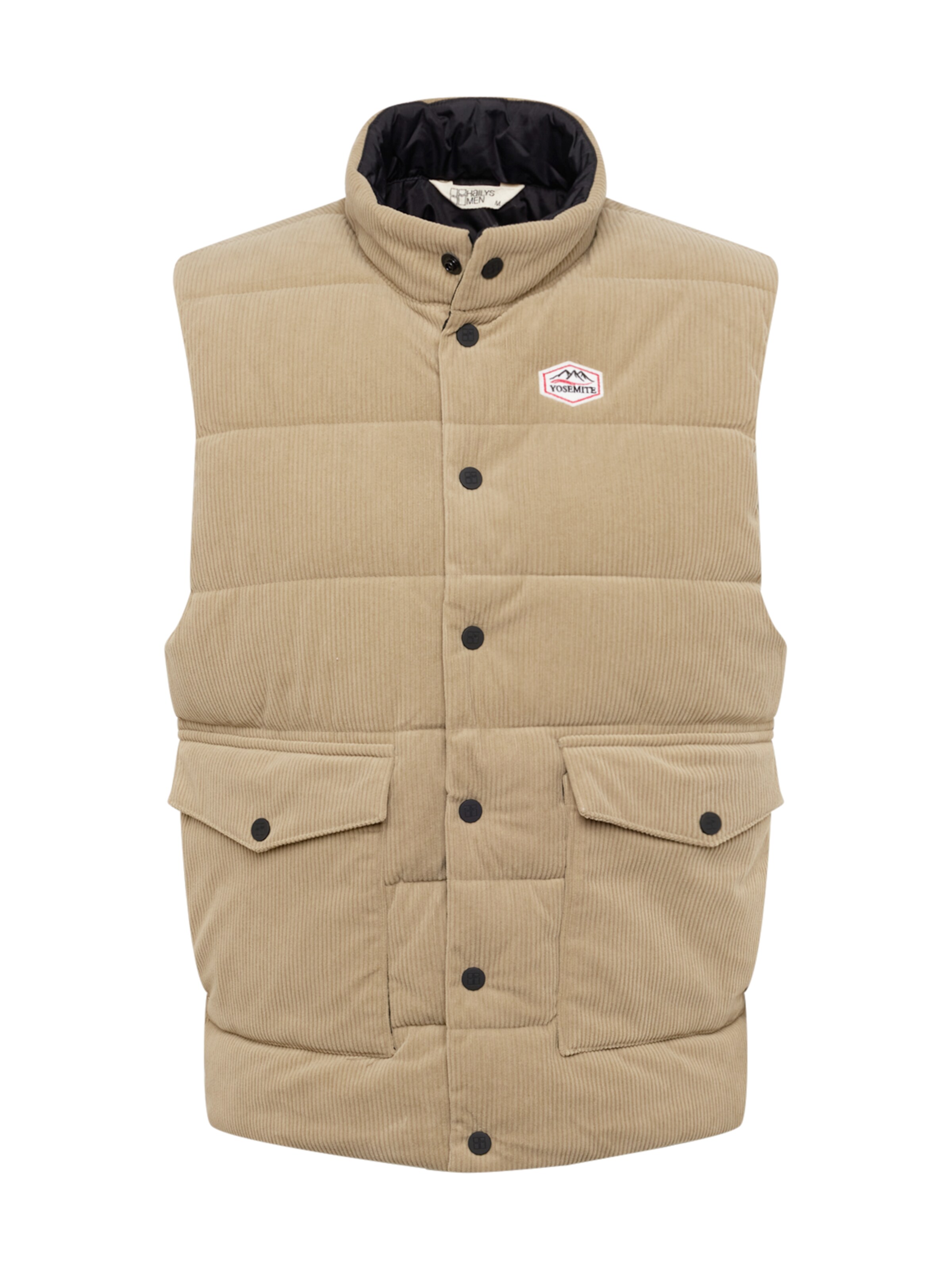 Hailys Men Bodywarmer 'Billy' in Kaki | ABOUT YOU