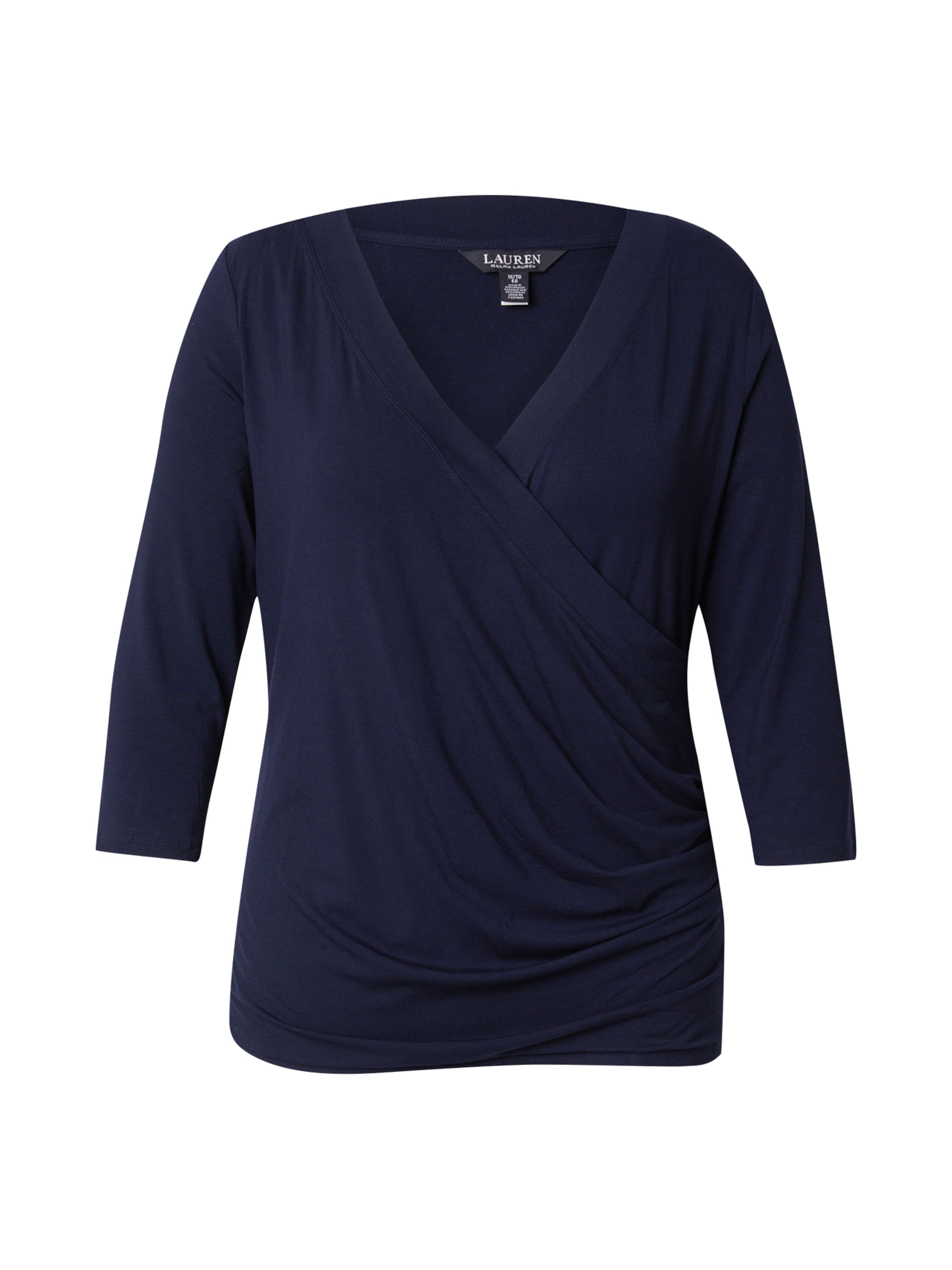 Lauren Ralph Lauren Plus Camisa 'ALAYJA' em Navy | ABOUT YOU