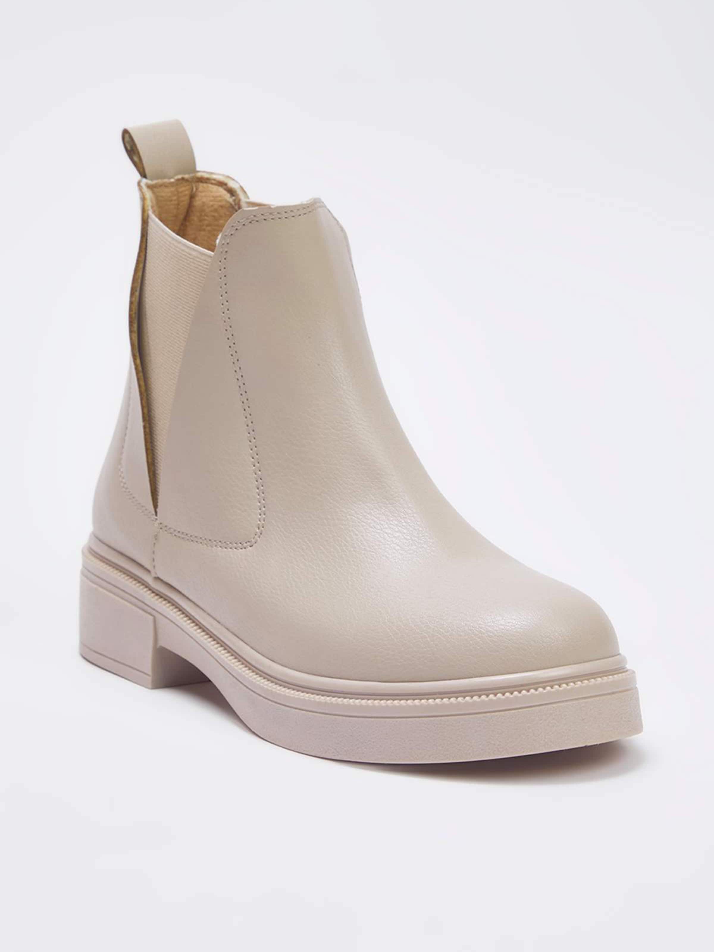 Trendyol Botas chelsea em Bege Claro | ABOUT YOU