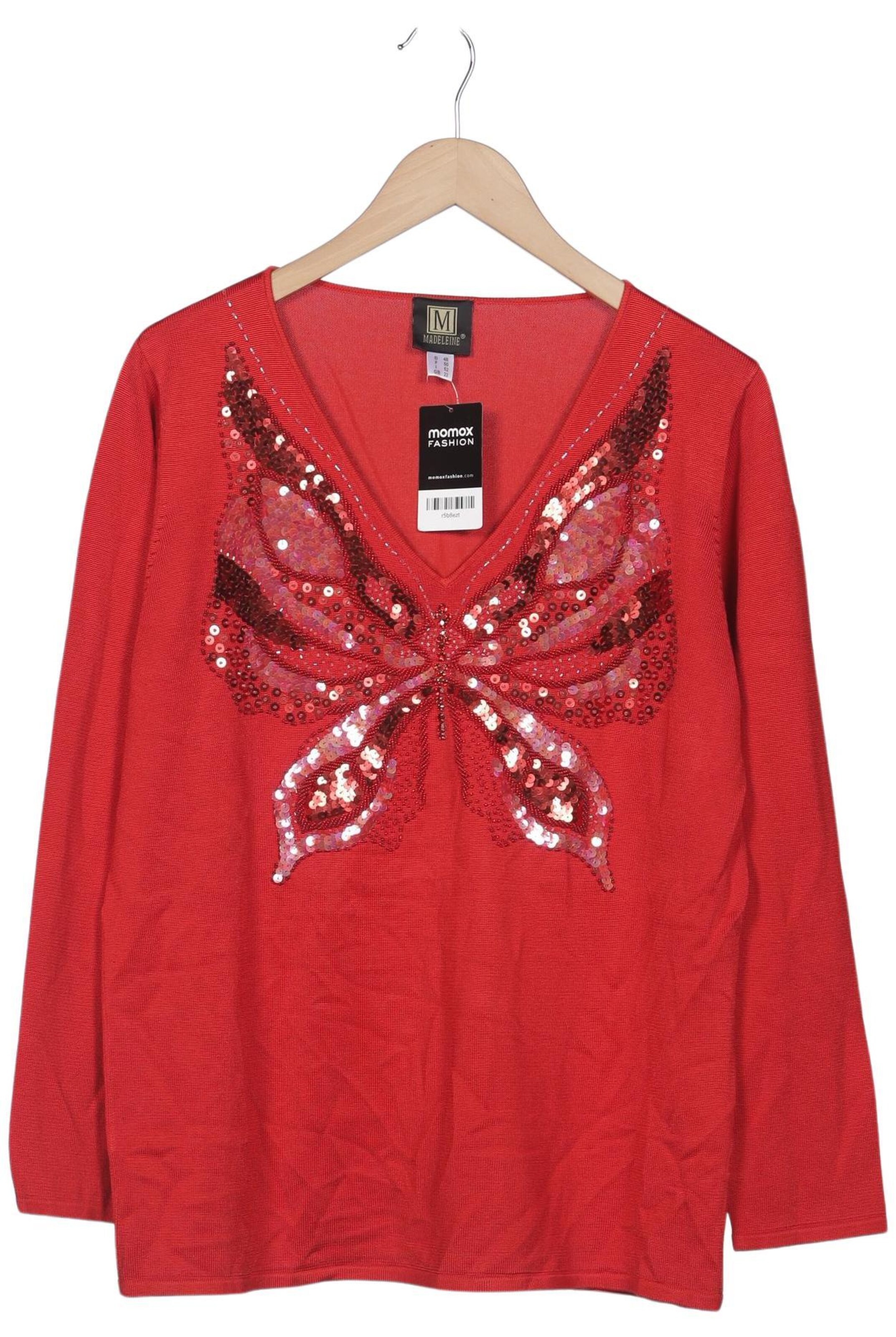 MADELEINE Pullover 4XL in Rot | ABOUT YOU