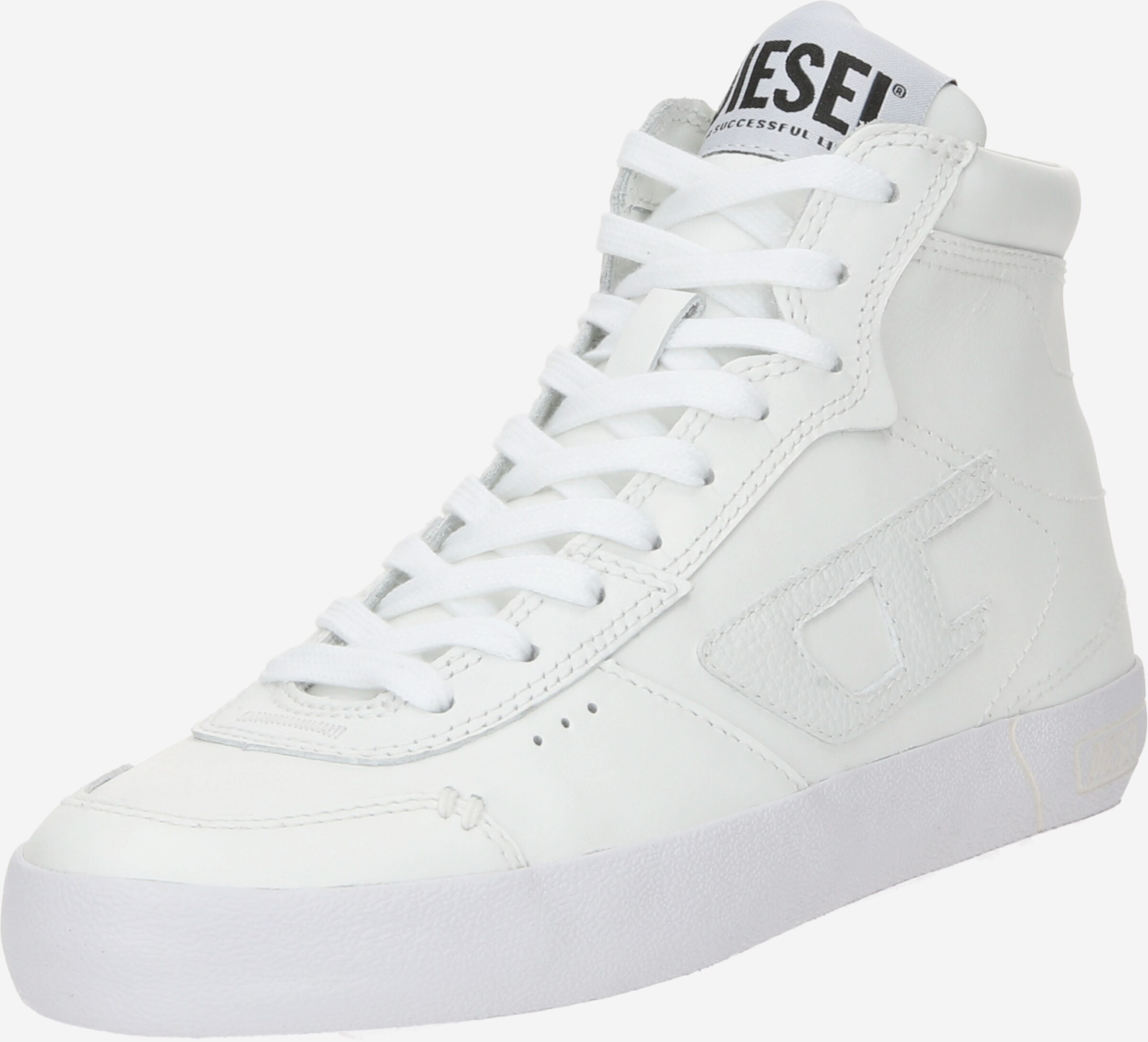 DIESEL Sapatilhas altas 'LEROJI' em Branco | ABOUT YOU