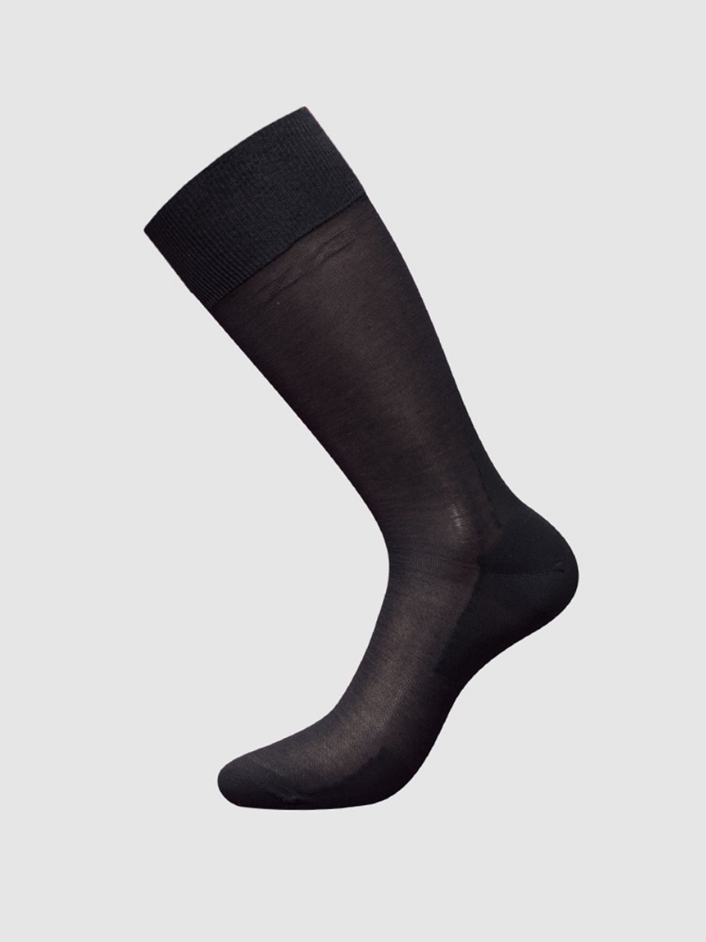 zd ZERO DEFECTS Socken 'Mercerized cotton socks' in Dunkelgrau | ABOUT YOU