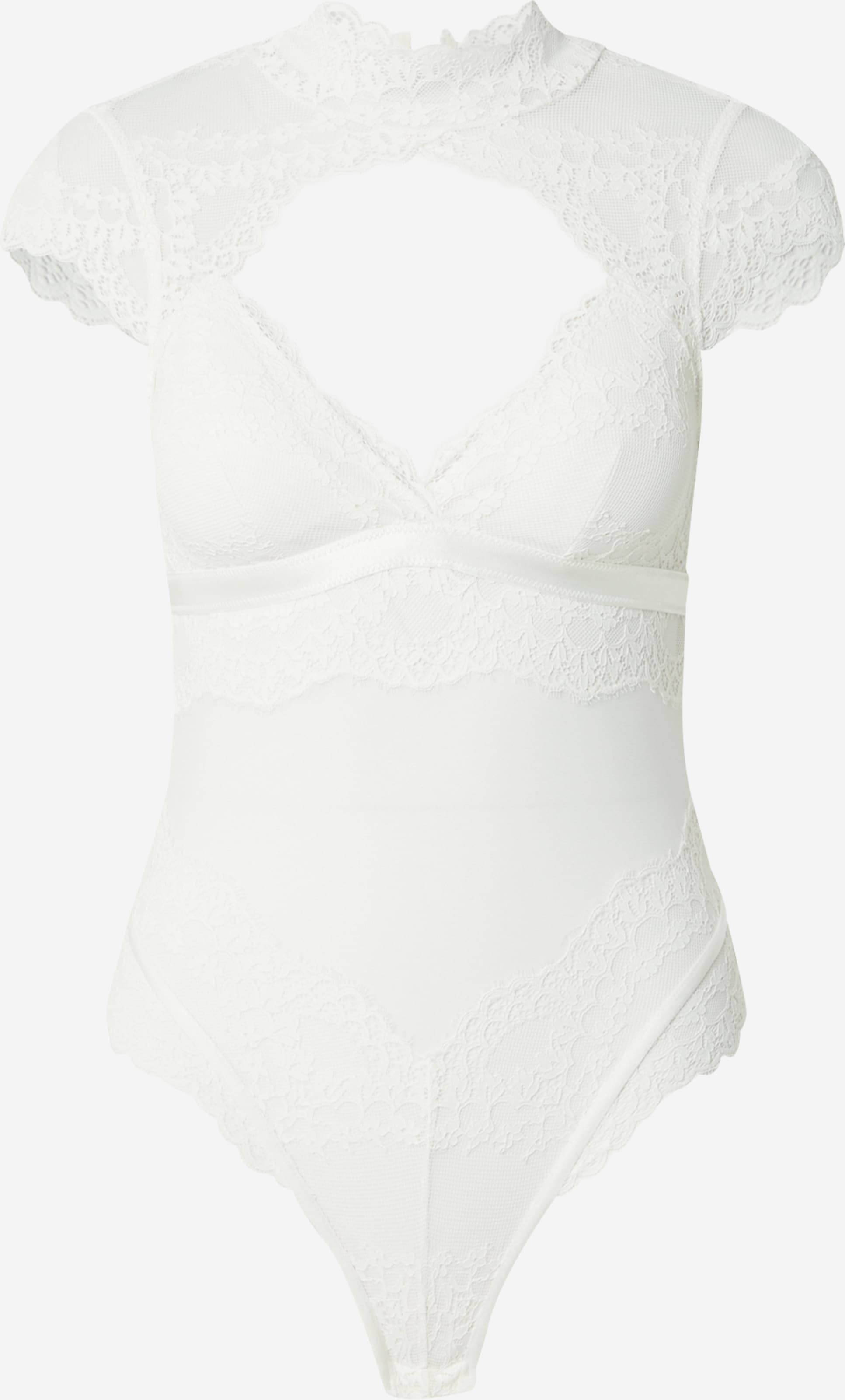 Hunkemöller Body 'Daisy' pe Alb | ABOUT YOU