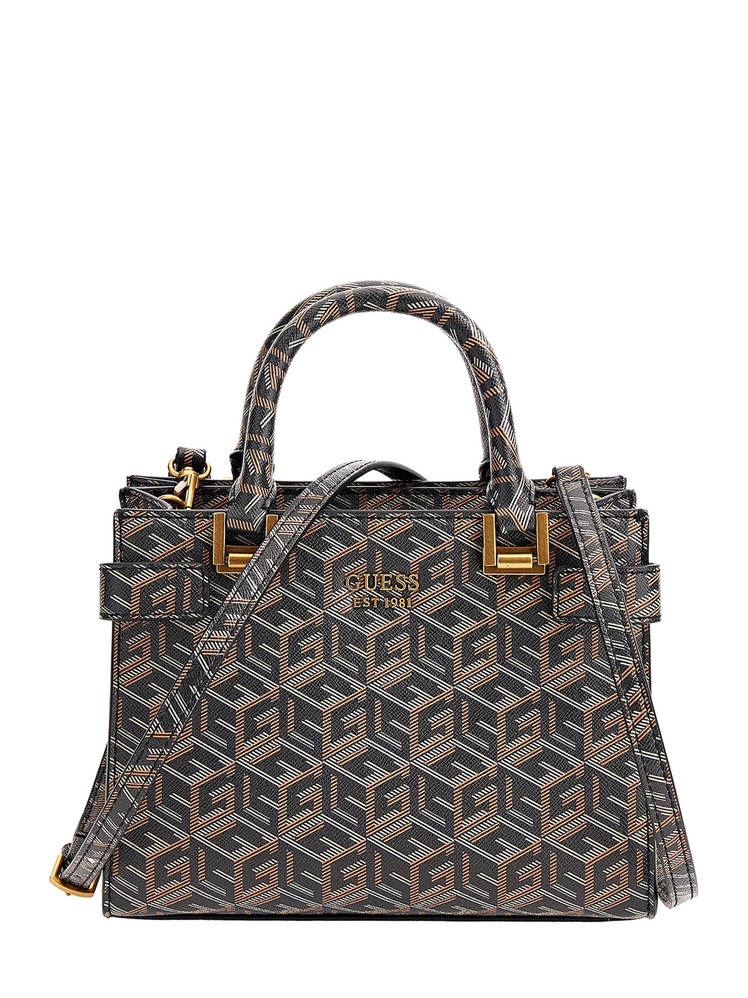 Sac à bandoulière 'ATENE' GUESS en Gris, Noir | ABOUT YOU